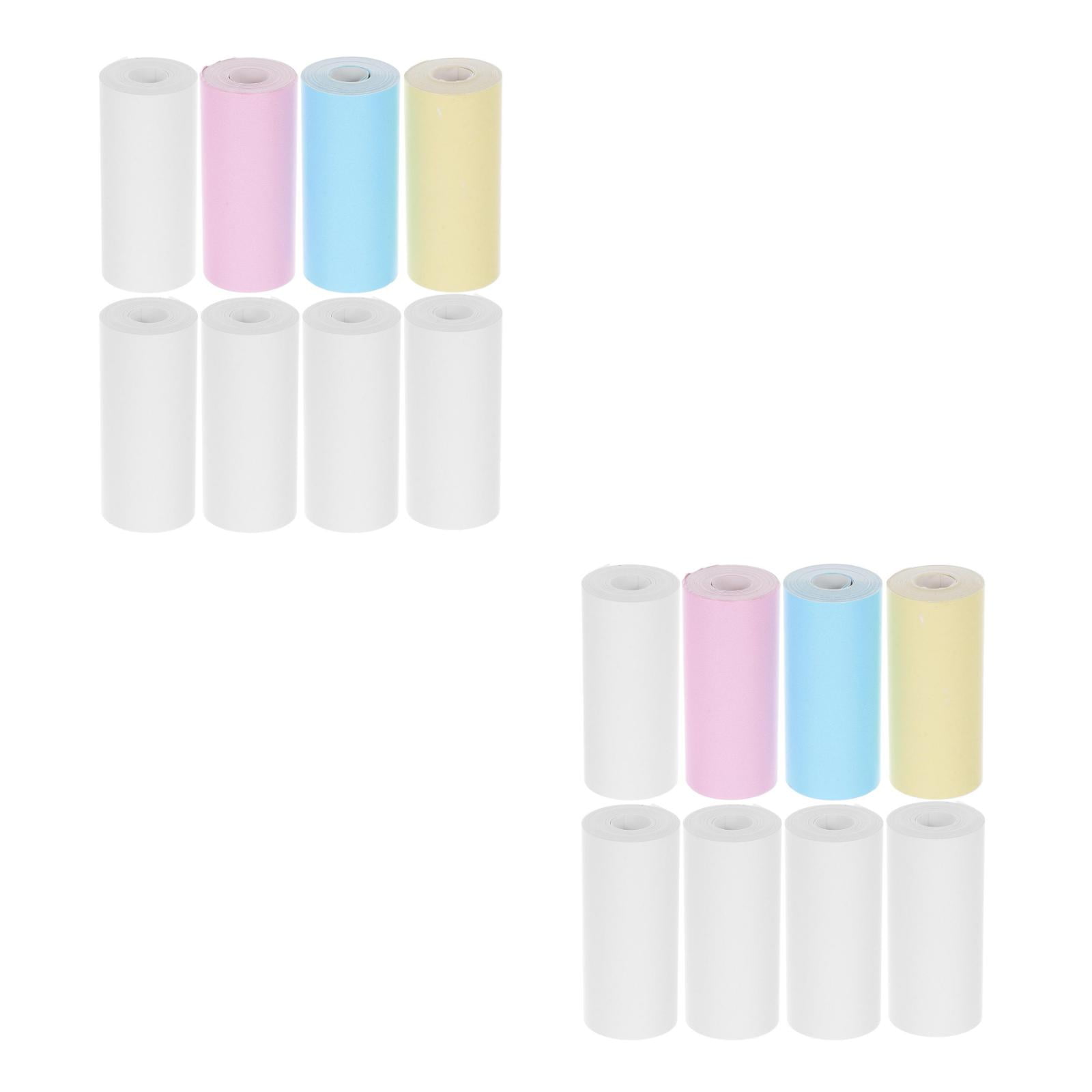 FRCOLOR 36 Rolls Mini Printers Paper Pocket Printer Paper Self Adhesive ...