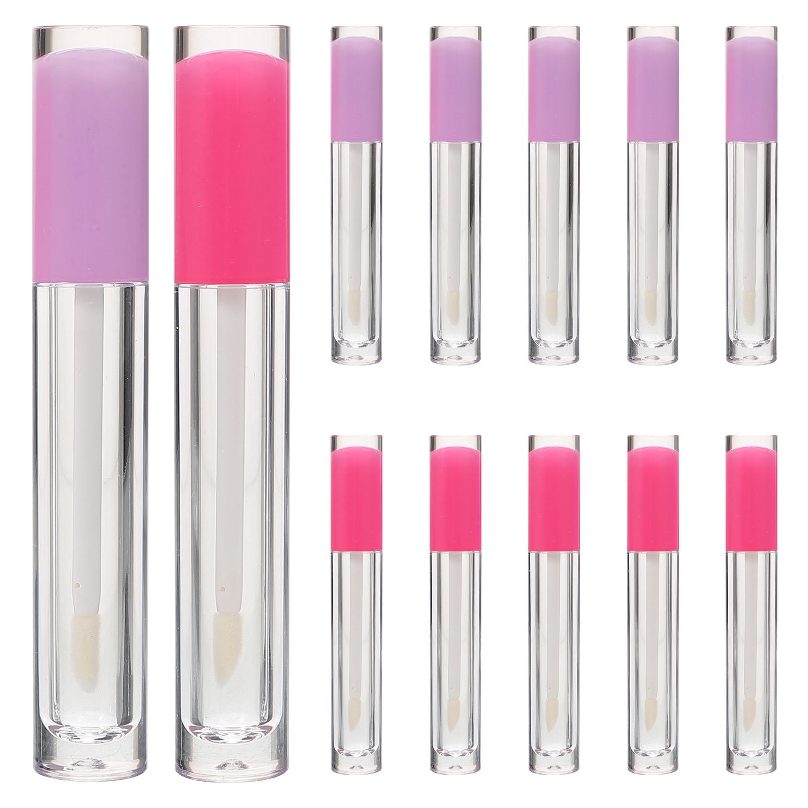 FRCOLOR 36 pcs Lip Empty Tube Refillable Lip Gloss Bottles 5ml Lip ...