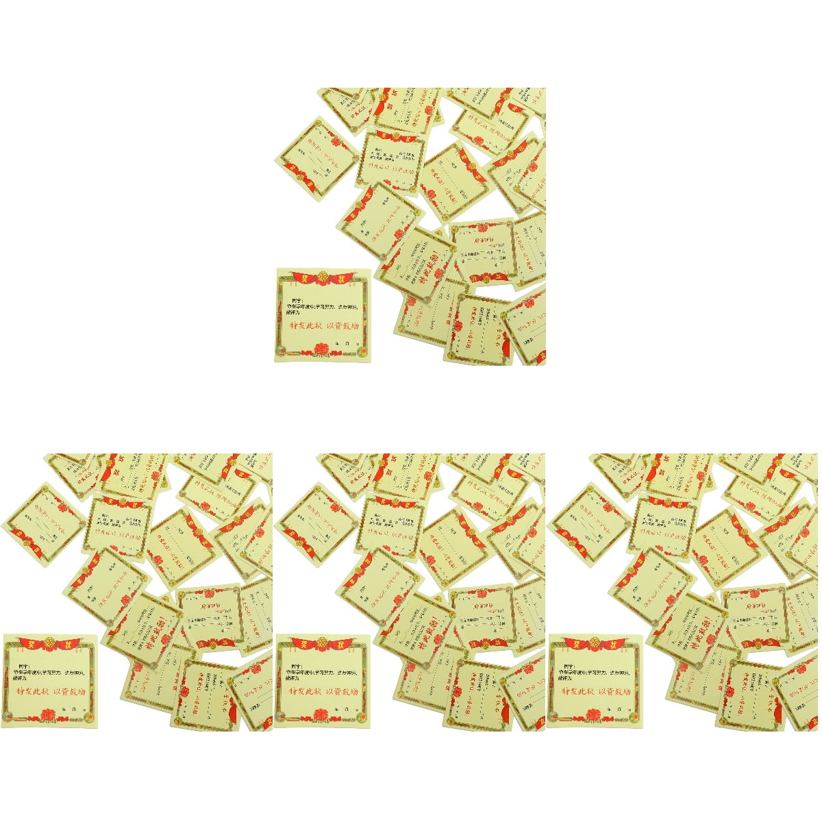 FRCOLOR 360 pcs Kids Award Certificates Sticker Mini Certificate Of ...