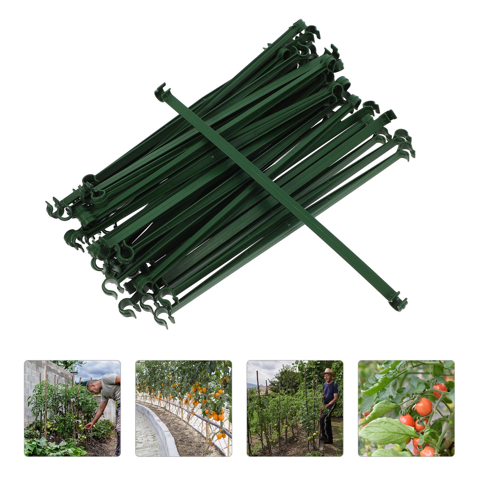 FRCOLOR 36pcs Adjustable Plant Trellis Connector Garden Stake ...