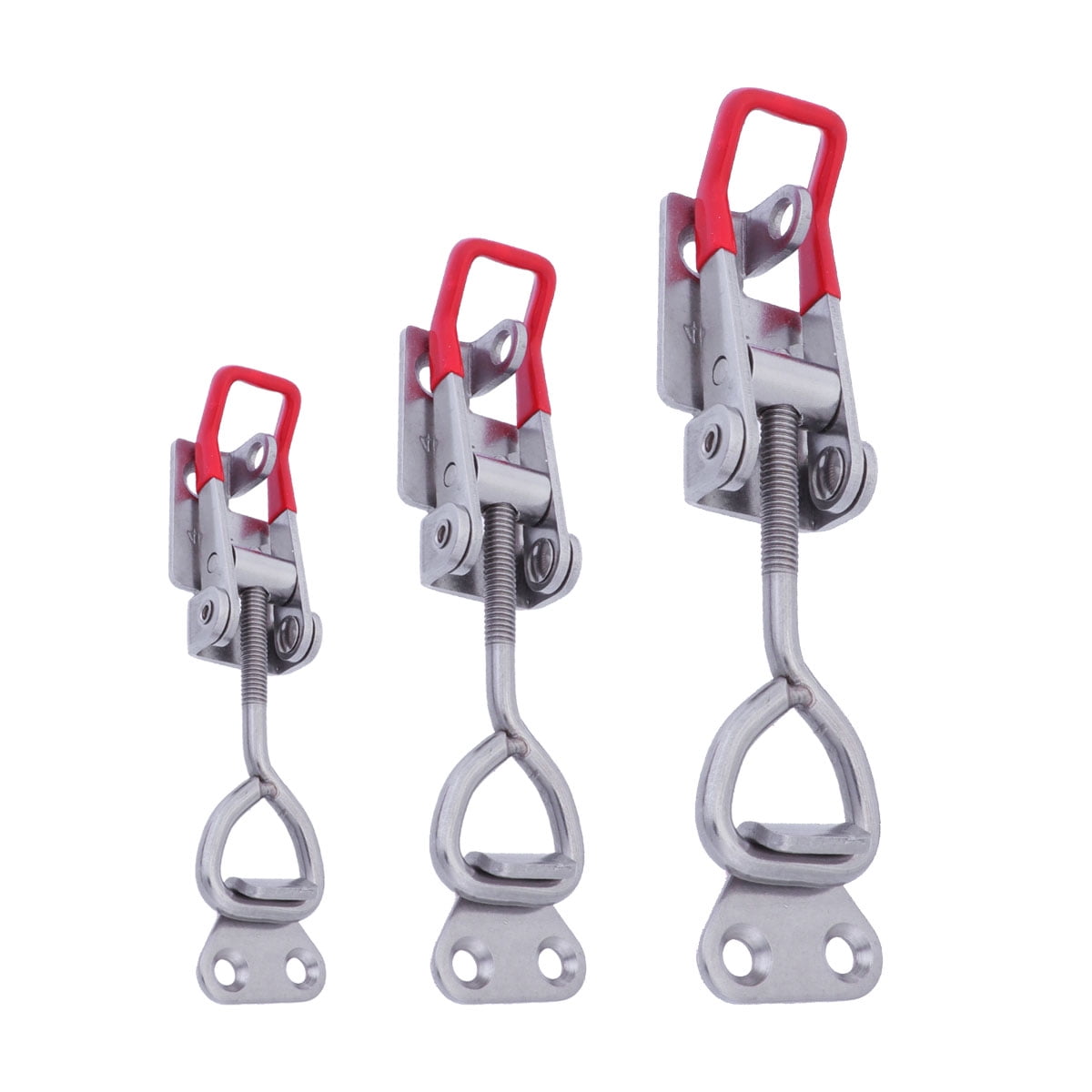 FRCOLOR 3Pcs 4001 4002 4003 Solid Toggle Latch Clamp Metal Adjustable ...