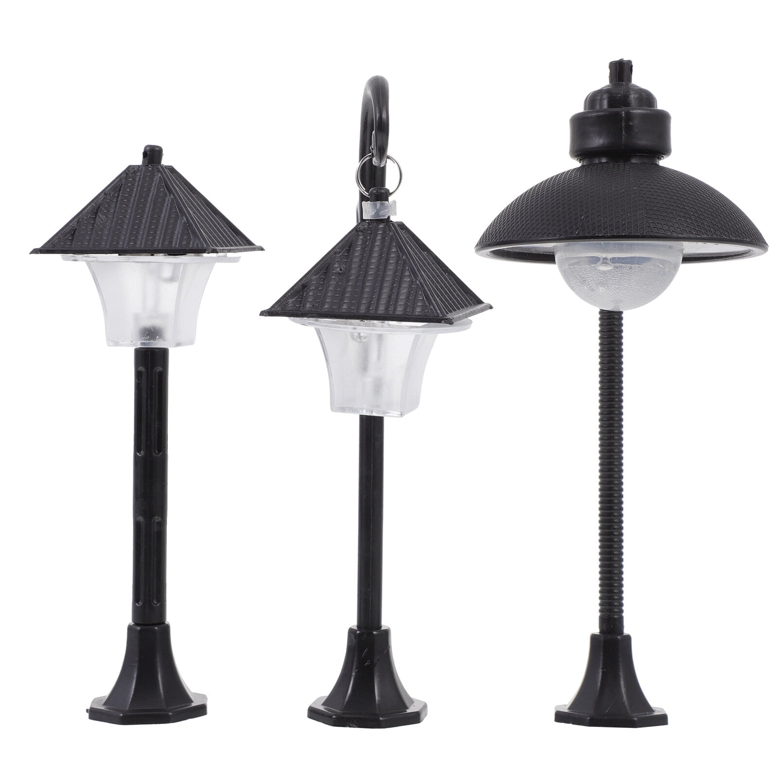 FRCOLOR 3Pcs Miniature Simulation Injection Molding Material Lamp Decor ...