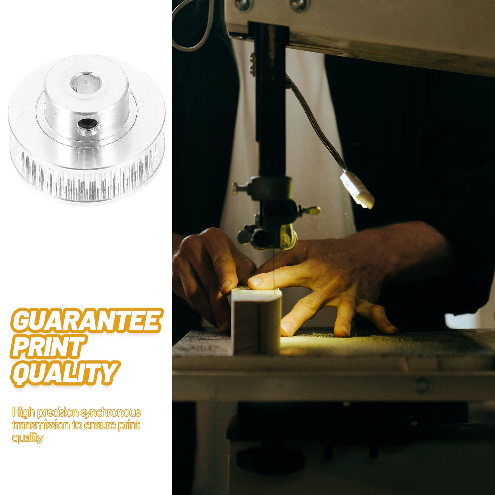 FRCOLOR 3d Printer Synchronous Belt Pulley Synchronization Wheel ...