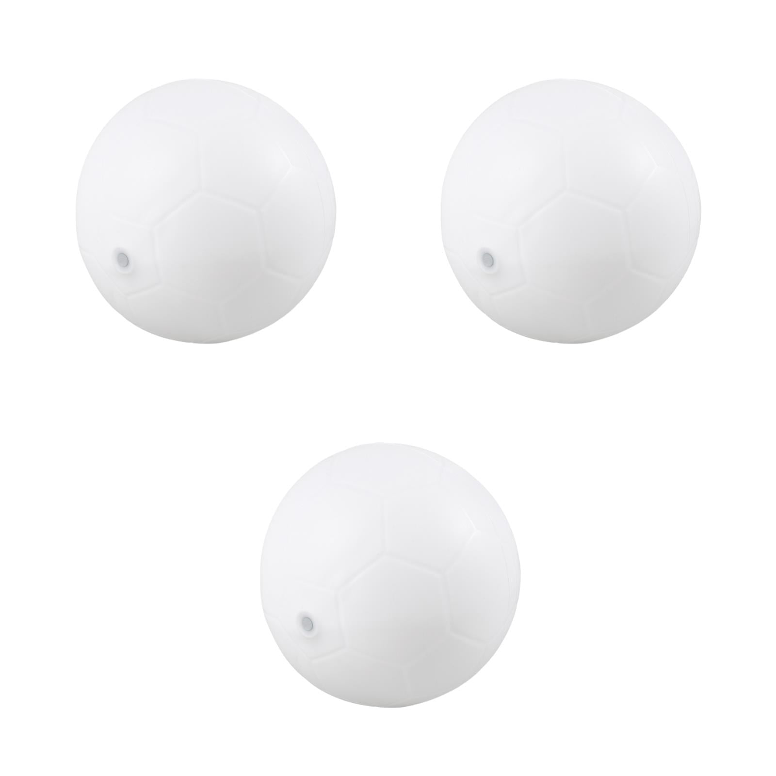 FRCOLOR 3pcs 20 CM White Soccer Ball Kids Footballs Diy Toy Youth ...