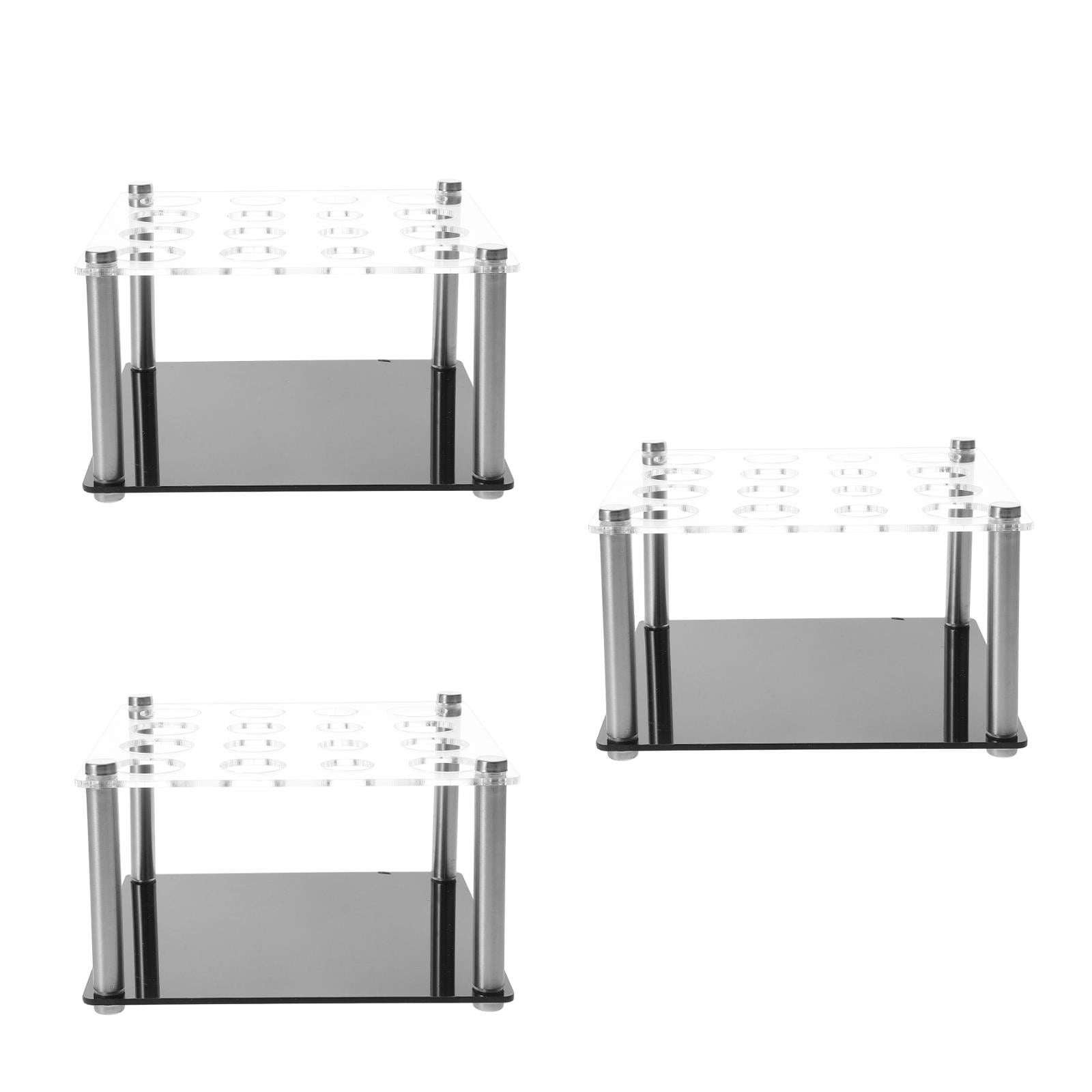 FRCOLOR 3pcs Acrylic Chess Piece Holder DIY Chess Piece Holder Silicone ...