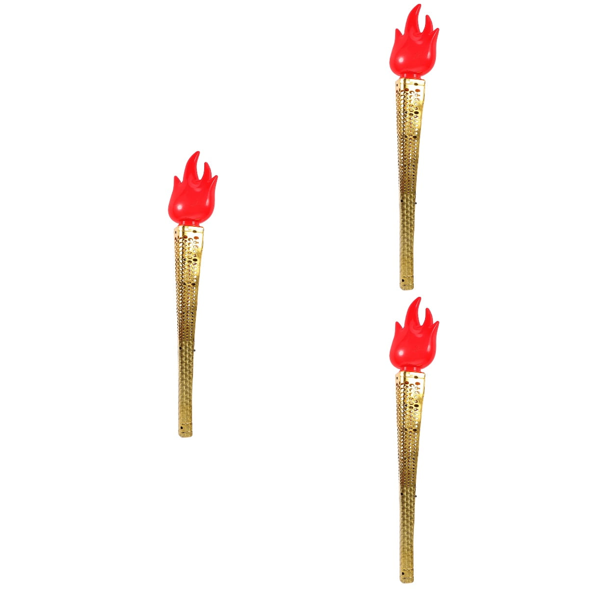 FRCOLOR 3pcs Artificial Torch Party Prop Performance Simulation Torch ...