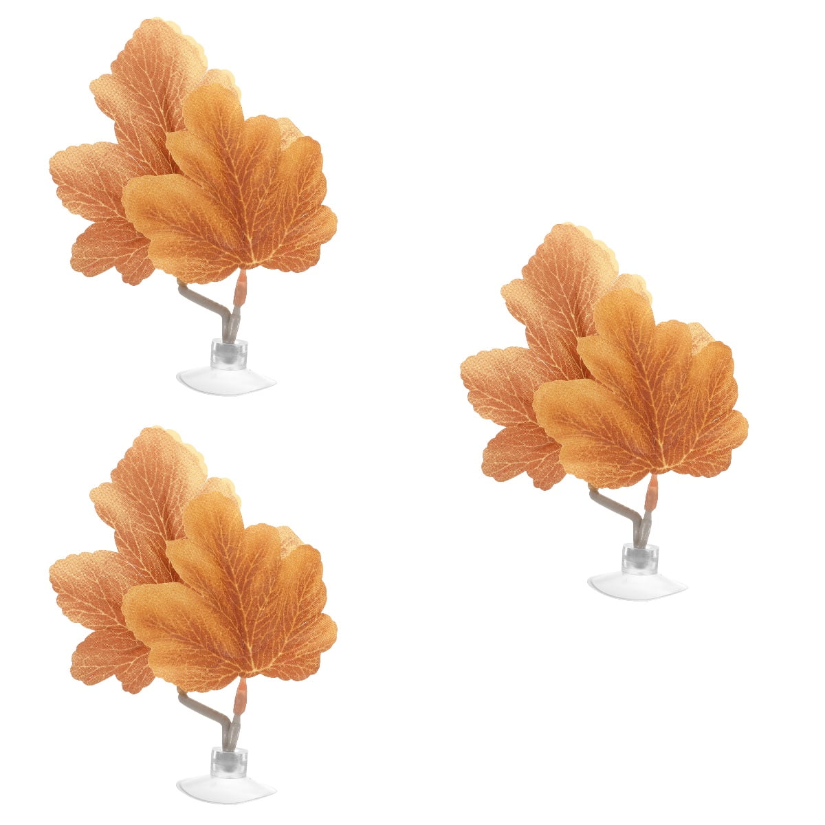 FRCOLOR 3pcs Betta Bed Leaf Fish Leaf Betta Fish Aquarium simulation ...