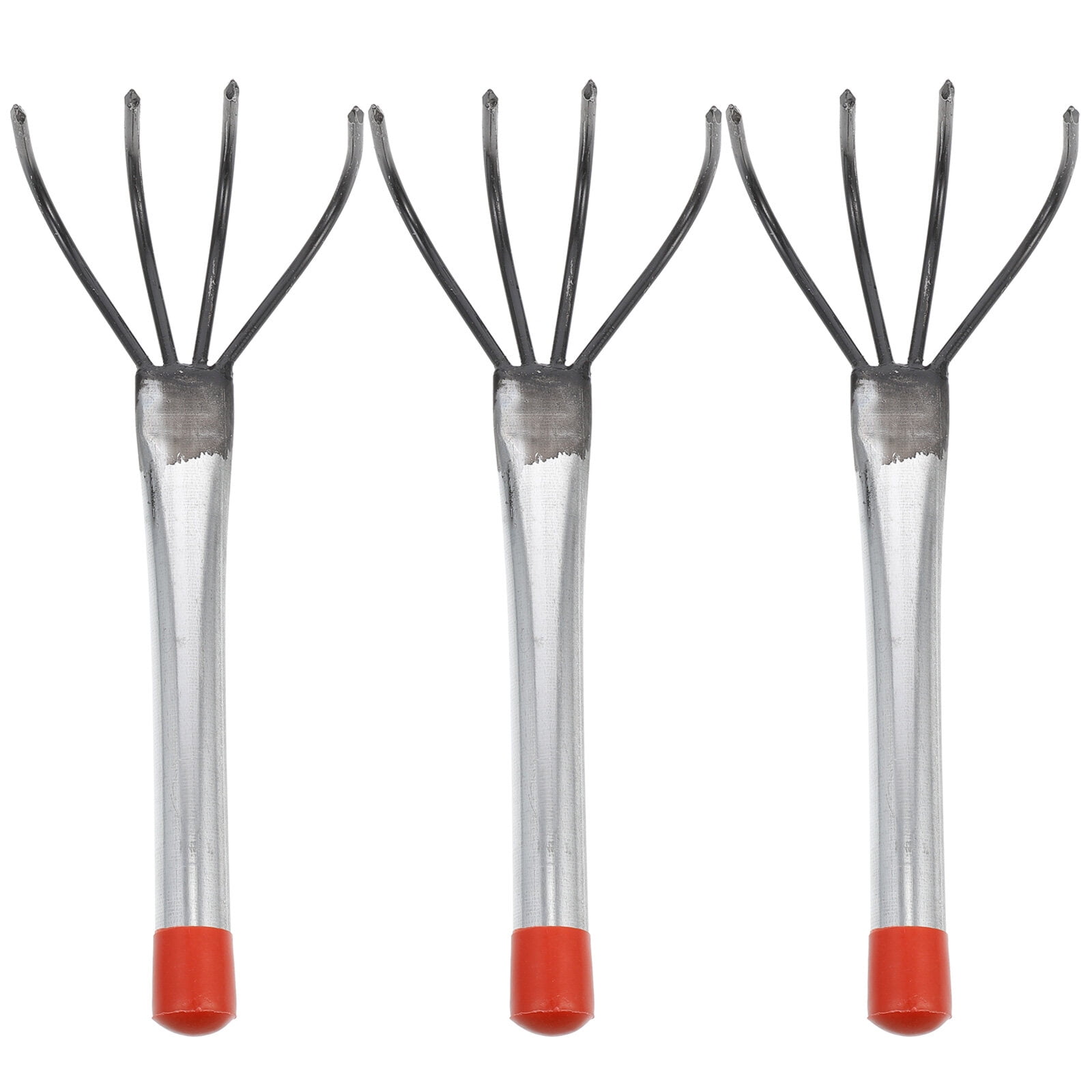 FRCOLOR 3pcs Garden Rake Cultivator Hand Rake Garden Tool Hand Held ...