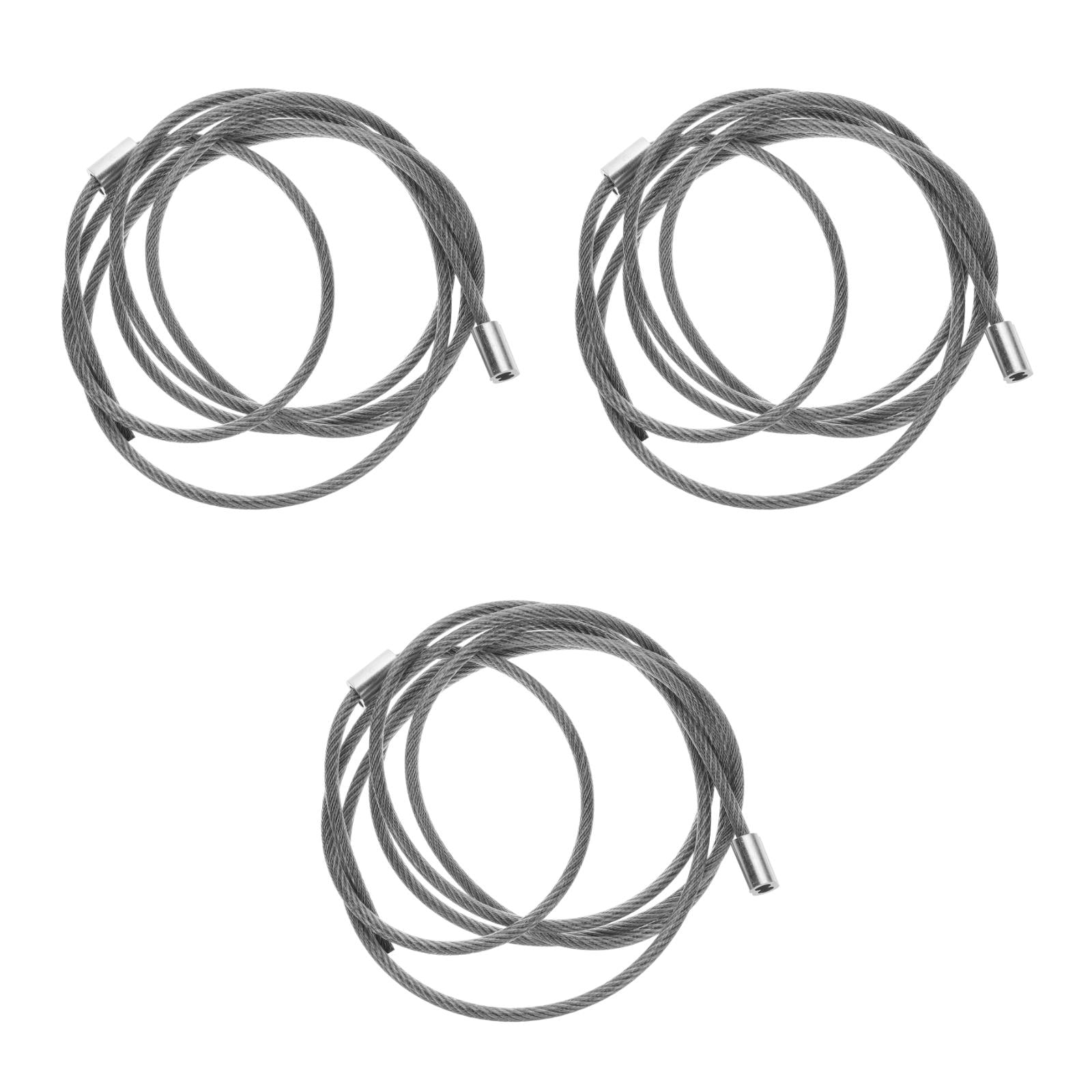 FRCOLOR 3pcs Heavy-Duty Basketball Net Cord Durable Steel Wire ...