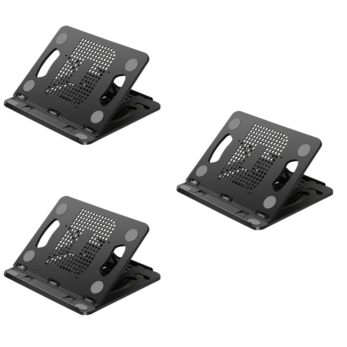 FRCOLOR 3pcs Laptop Bracket Desktop Notebook Computer Holder Hollow ...