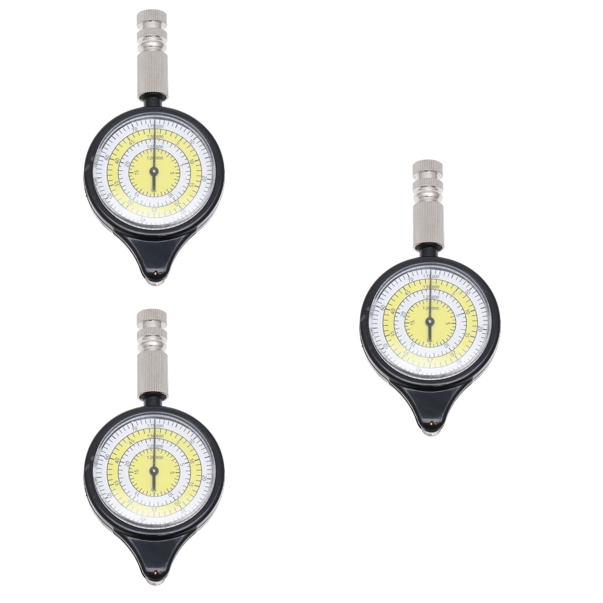 FRCOLOR 3pcs Map Measurer Mini Outdoor Map Measure Distance Calculator ...