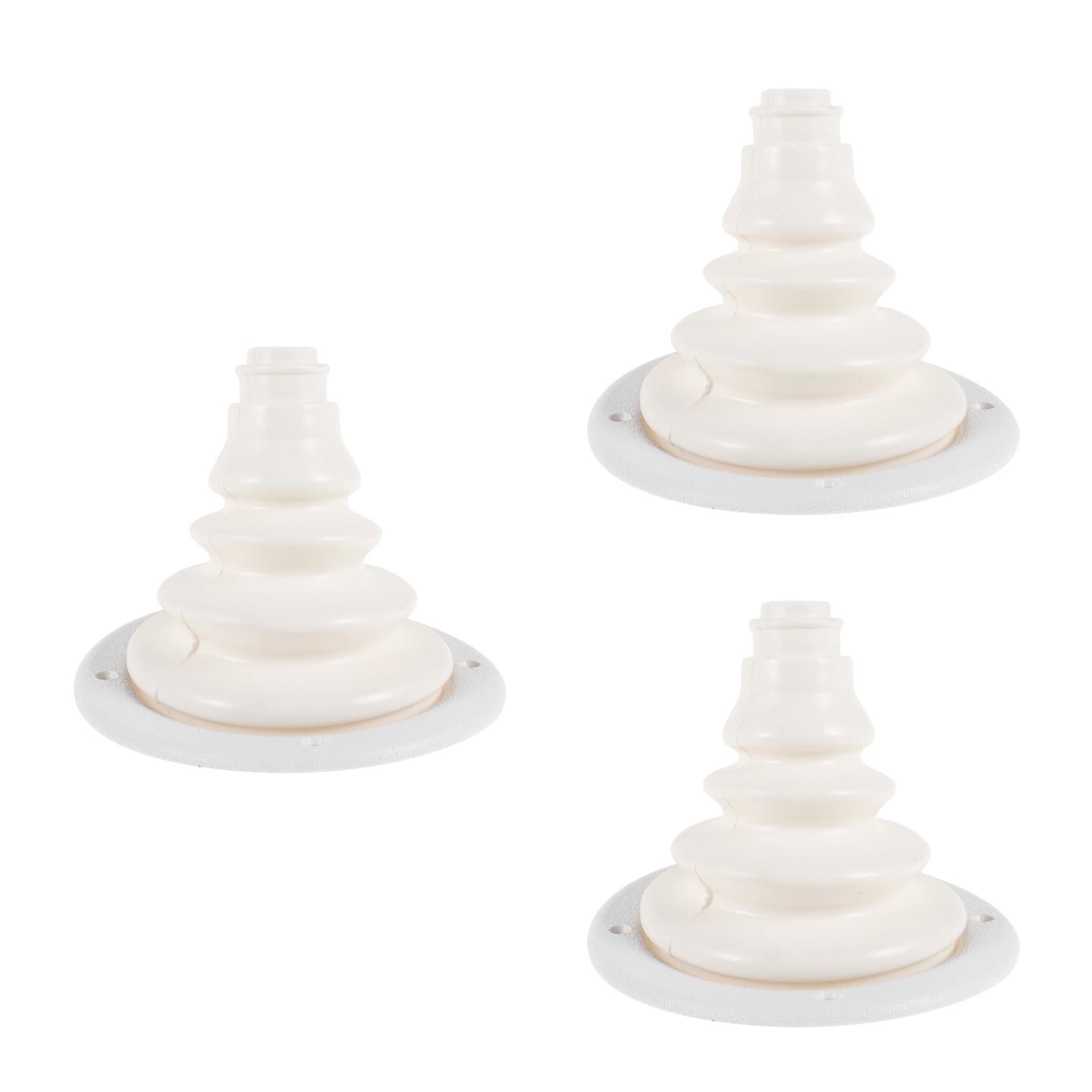 FRCOLOR 3pcs Marine Rigging Steering Shift Cable Boot Cone Shape Rubber ...