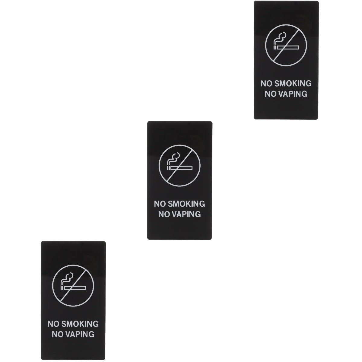 FRCOLOR 3pcs No Smoking Notice Board Toilet Smoking Warning Sign No ...