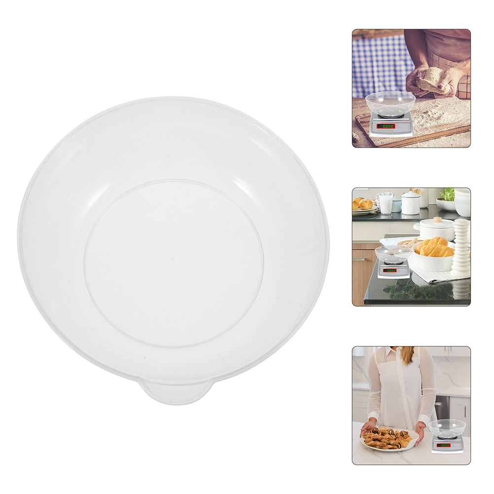 FRCOLOR 3pcs Plastic Scale Measuring Pan Scale Tray Kitchen Baking ...