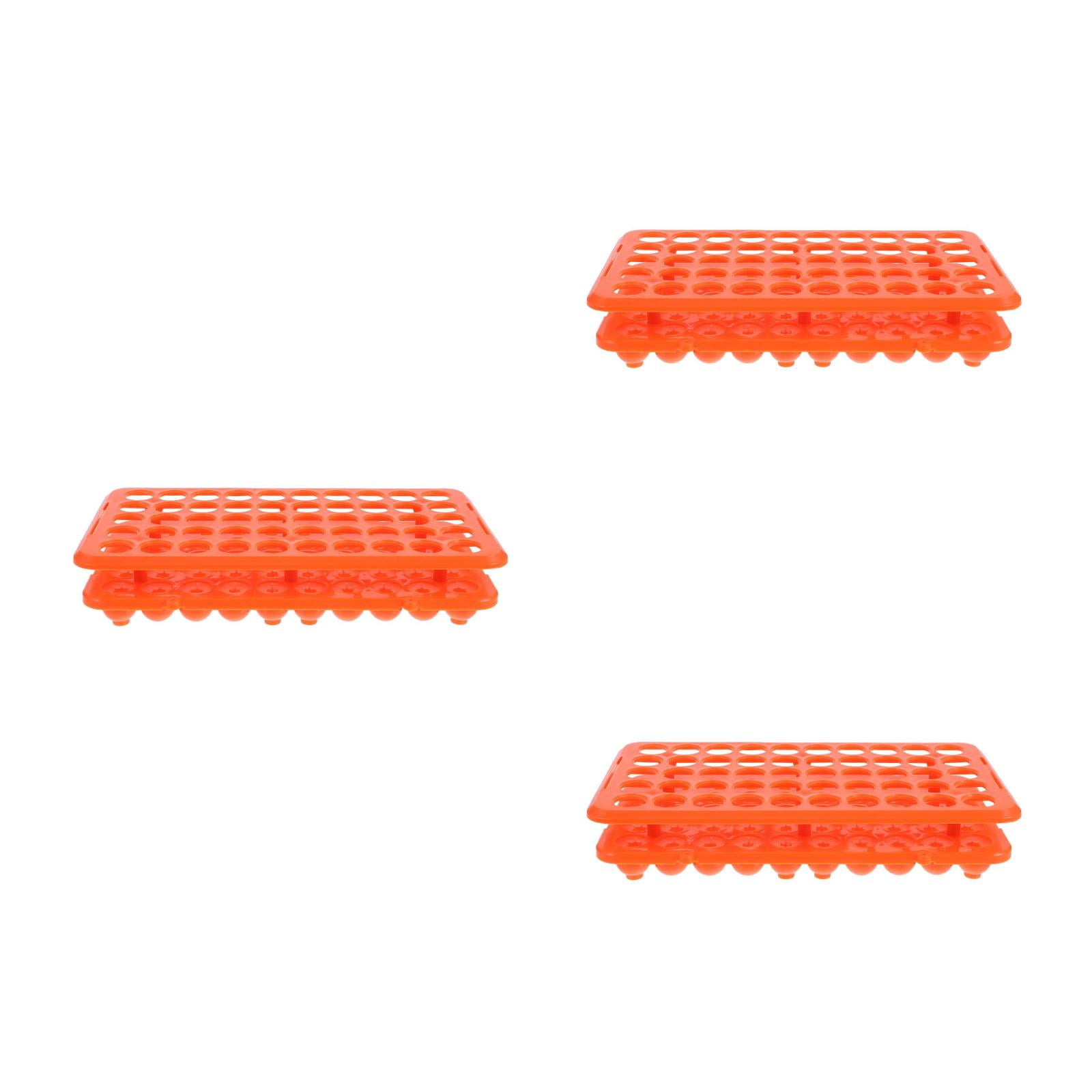 FRCOLOR 3pcs Plastic Test Tube Rack 50-Well Centrifuge Tube Holder 18mm ...