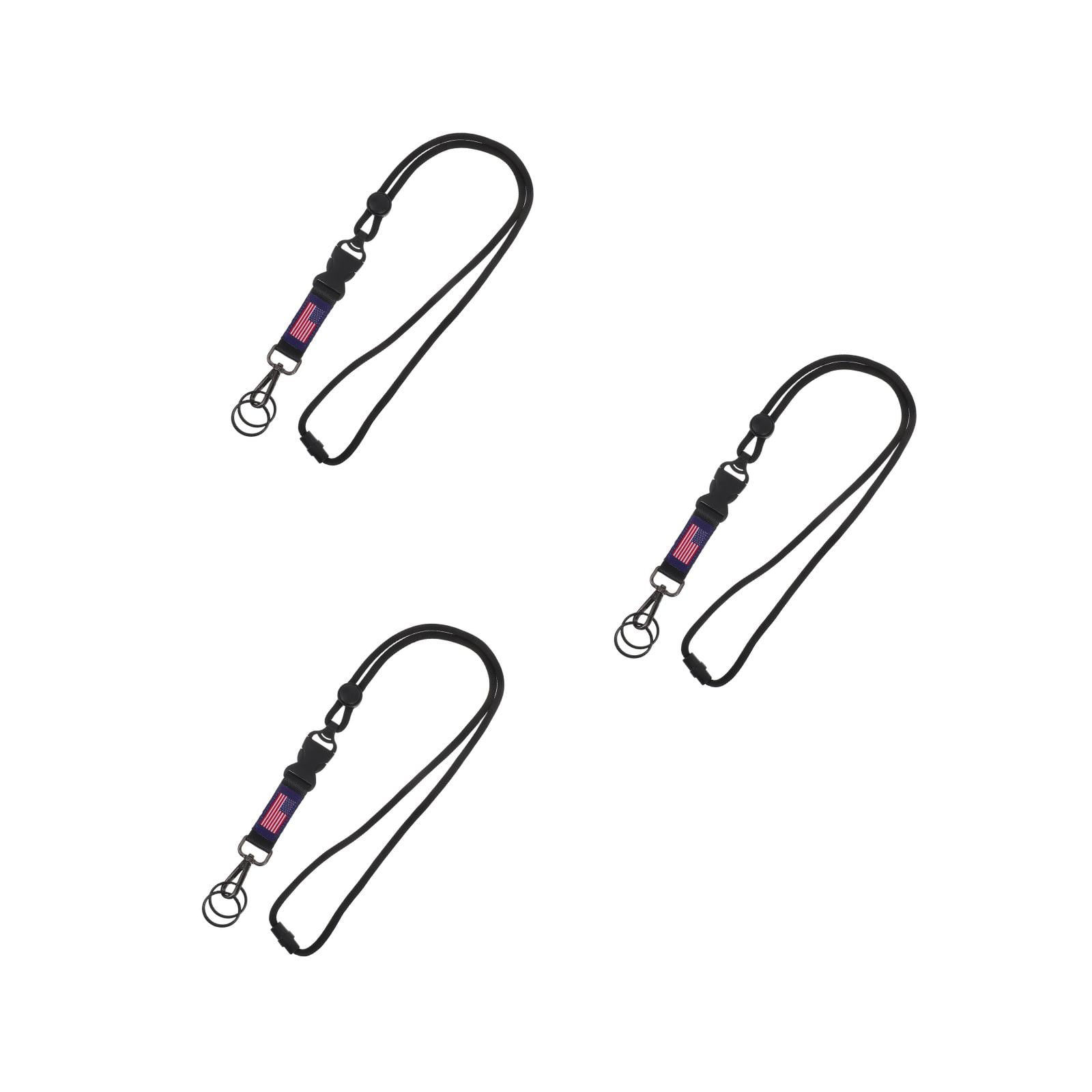 FRCOLOR 3pcs Polyester ID Badge Holder Lanyards Neck Strap Lanyards ...