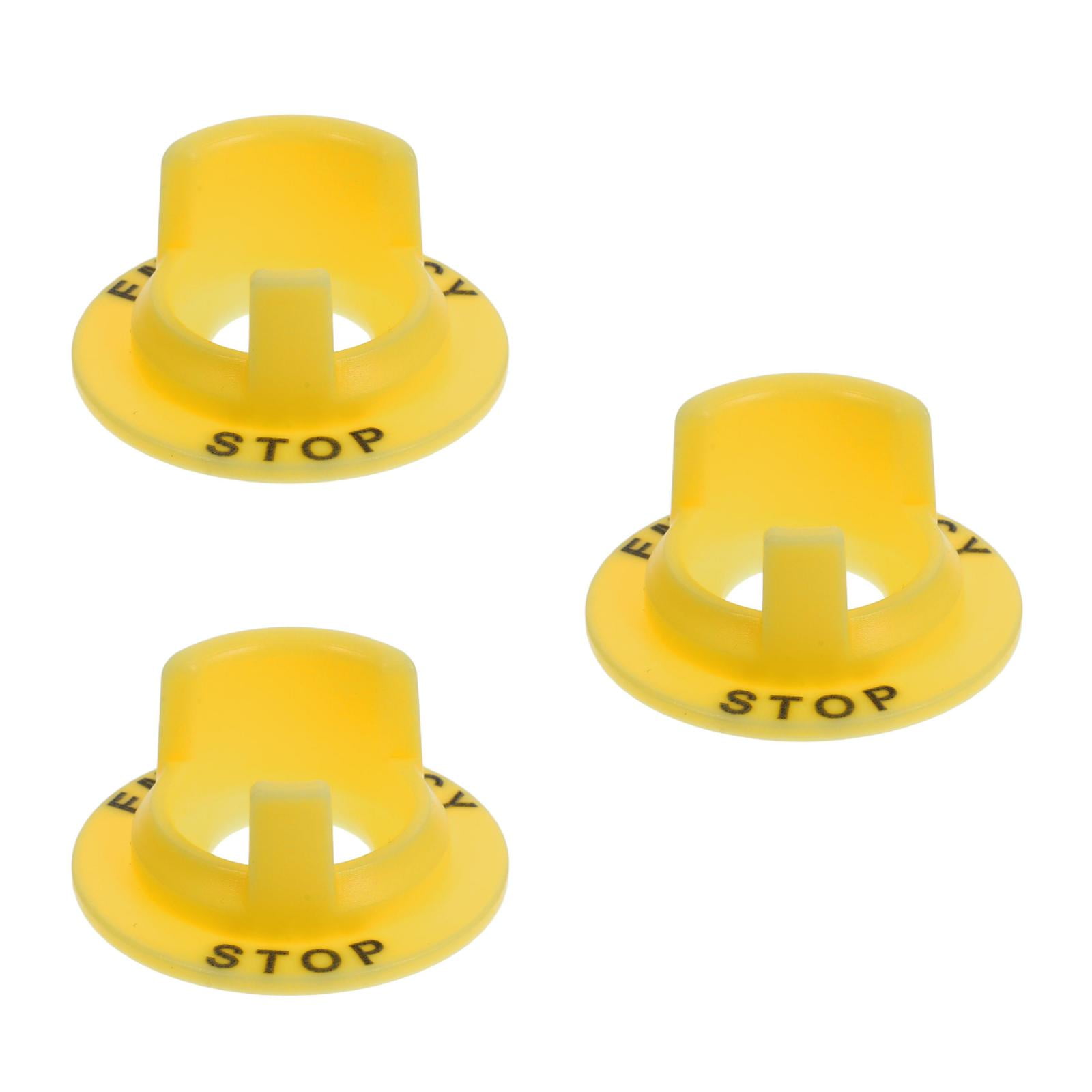 FRCOLOR 3pcs Push Button Switch Cover Button Guard Emergency Stop ...