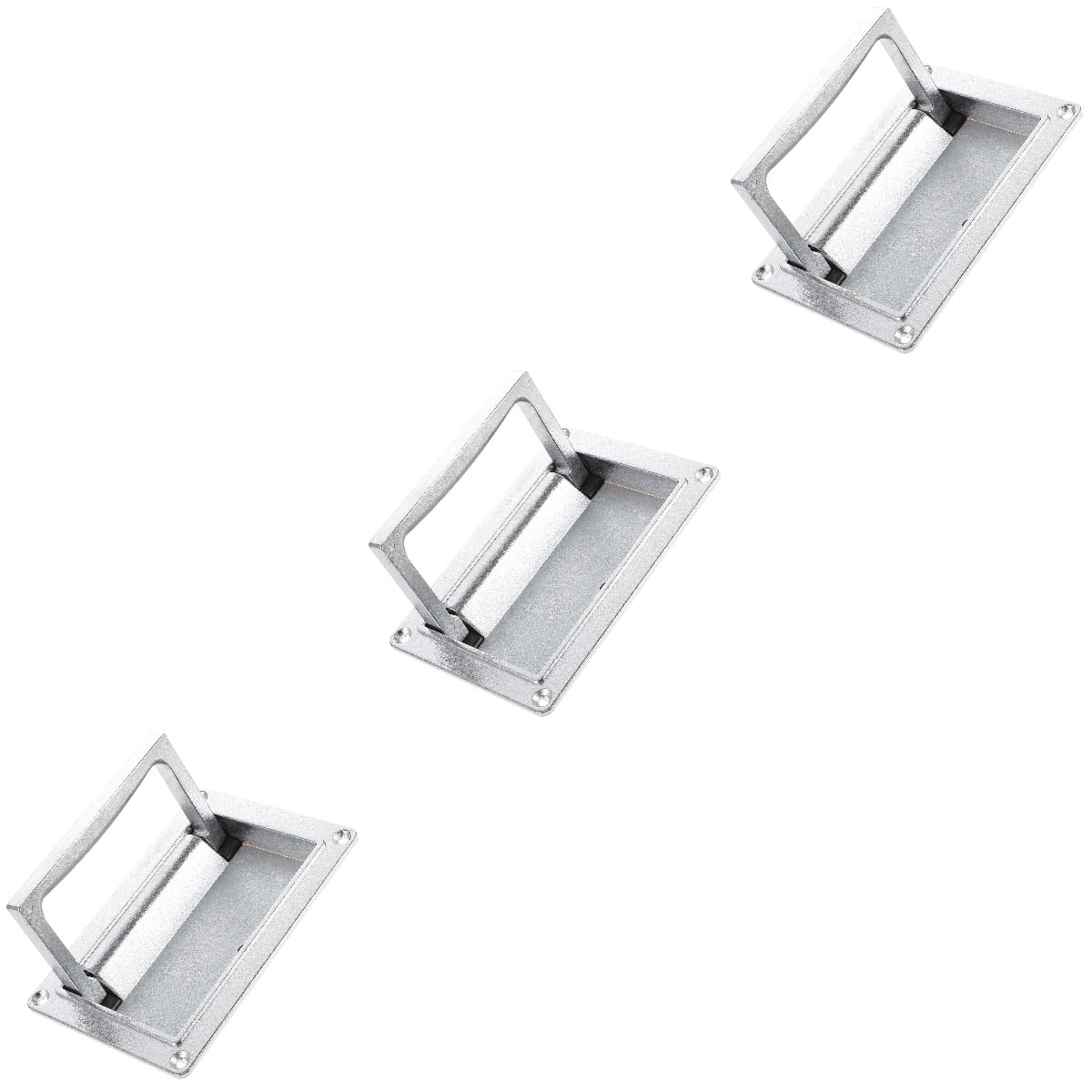 FRCOLOR 3pcs Recessed Pull Handle Sliding Door Handles Replacement Pull ...