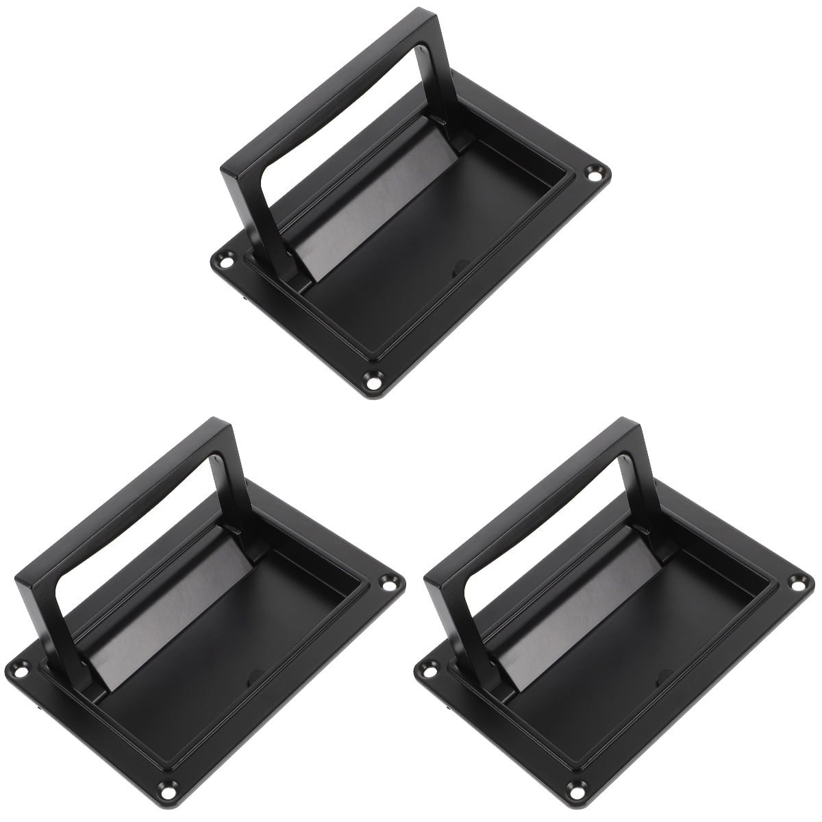 FRCOLOR 3pcs Recessed Pull Handle Sliding Door Handles Replacement Pull ...