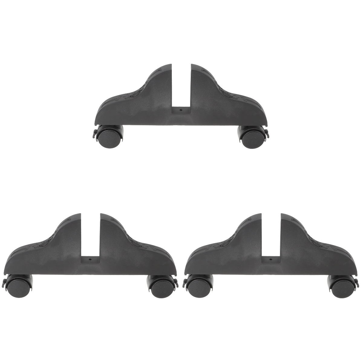 FRCOLOR 3pcs Room Divider Floor Stand Divider Base Roller Screen Feet ...