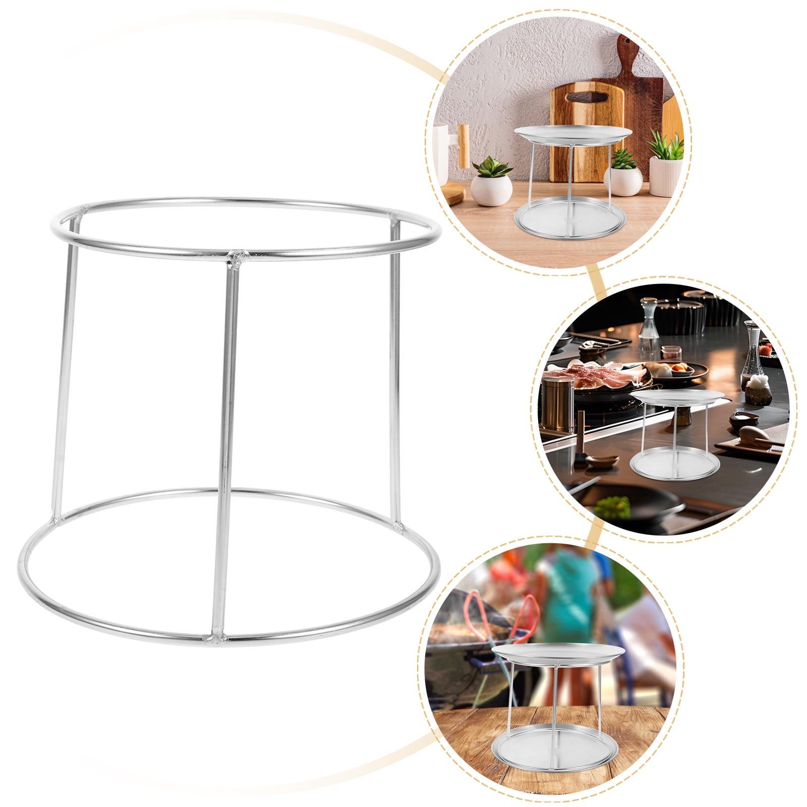 FRCOLOR 3pcs Seafood Tray Racks Restaurant Seafood Tray Holder Seafood ...