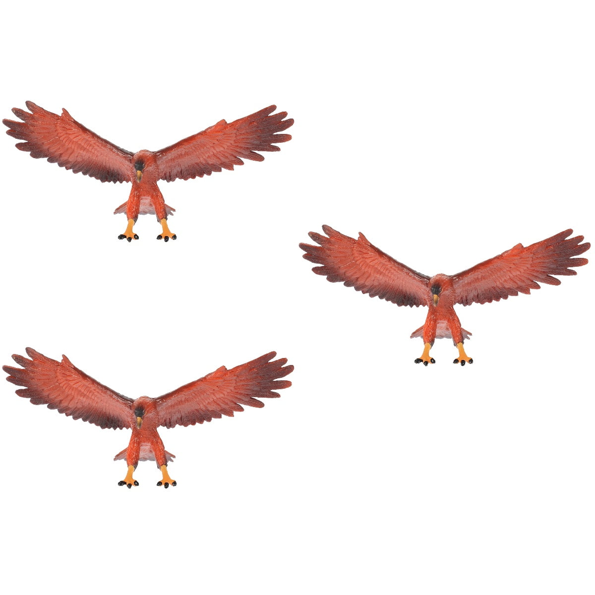 FRCOLOR 3pcs Simulation Eagle Model Plastic Eagle Model Animal ...