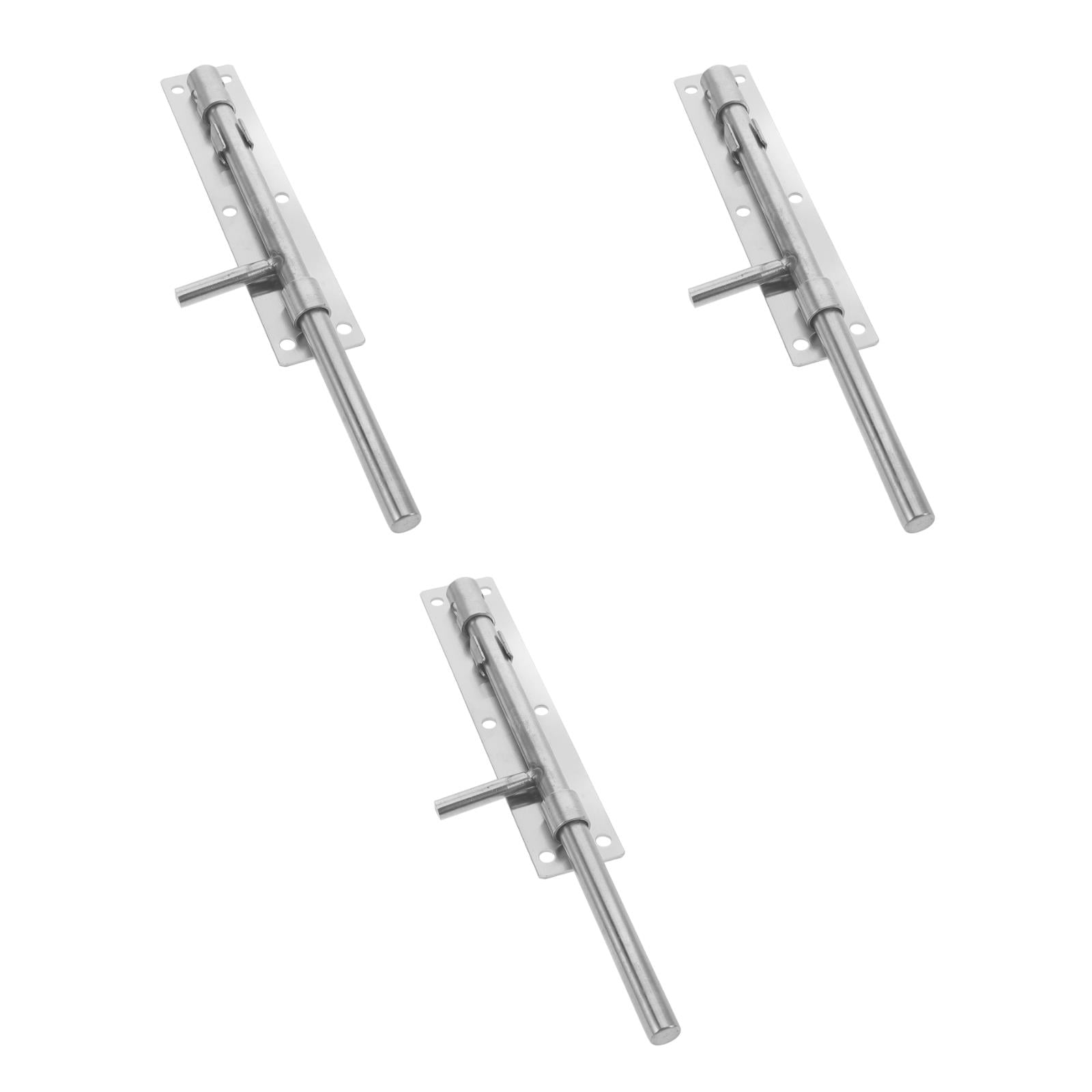 FRCOLOR 3pcs Stainless Steel Slide Bolt Heavy Duty Slide Bolt Slide ...