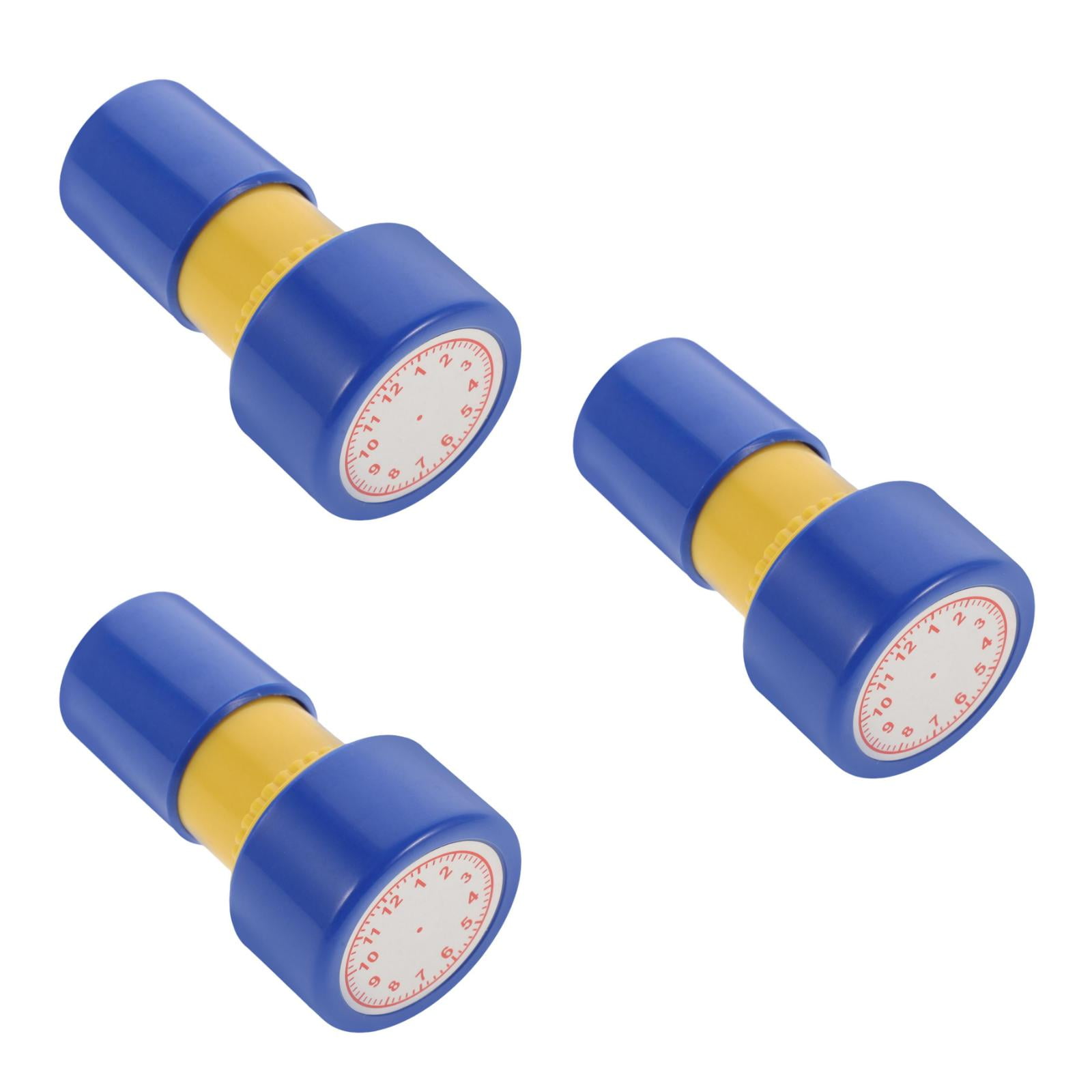 FRCOLOR 3pcs Time Learning Stamp for Kids Clock Stamp for Classroom ...