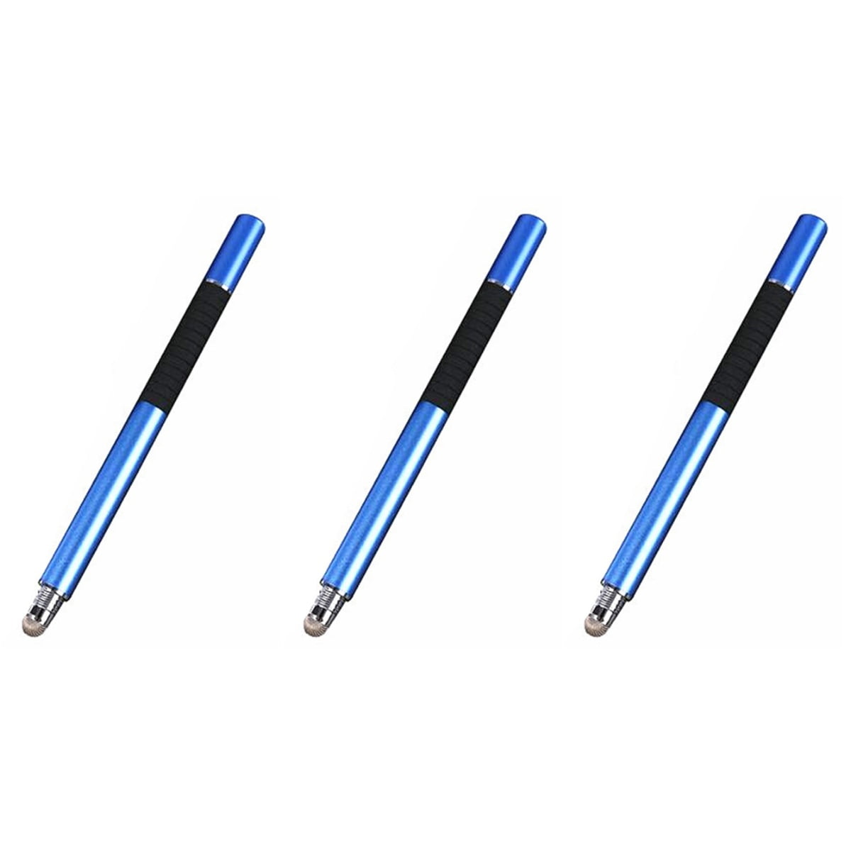 FRCOLOR 3pcs Universal 2 in 1 Disc and Fiber Tip Capacitive Stylus ...