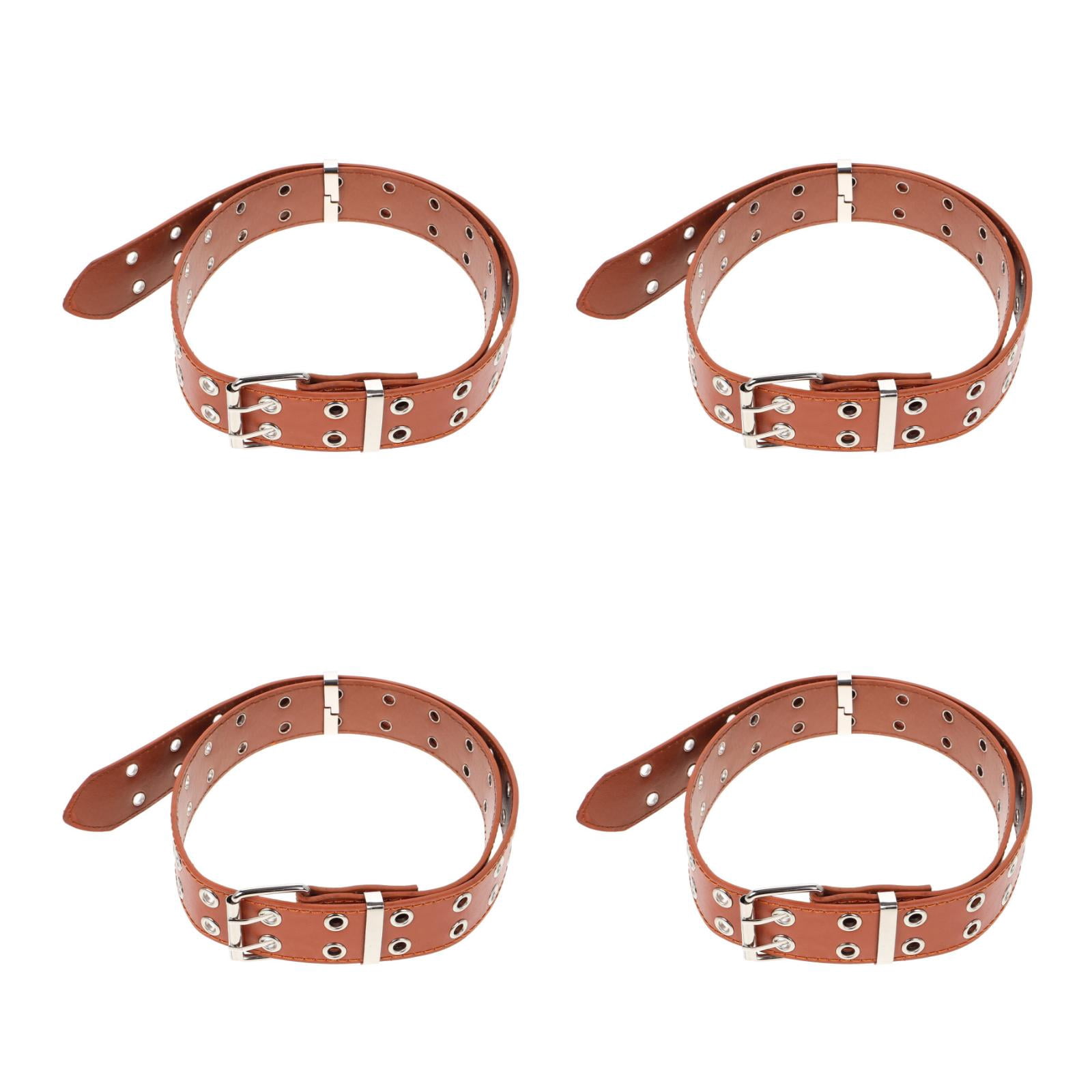 FRCOLOR 4 Count Boys Belt Plus Size Chain Belts for Women Brown ...