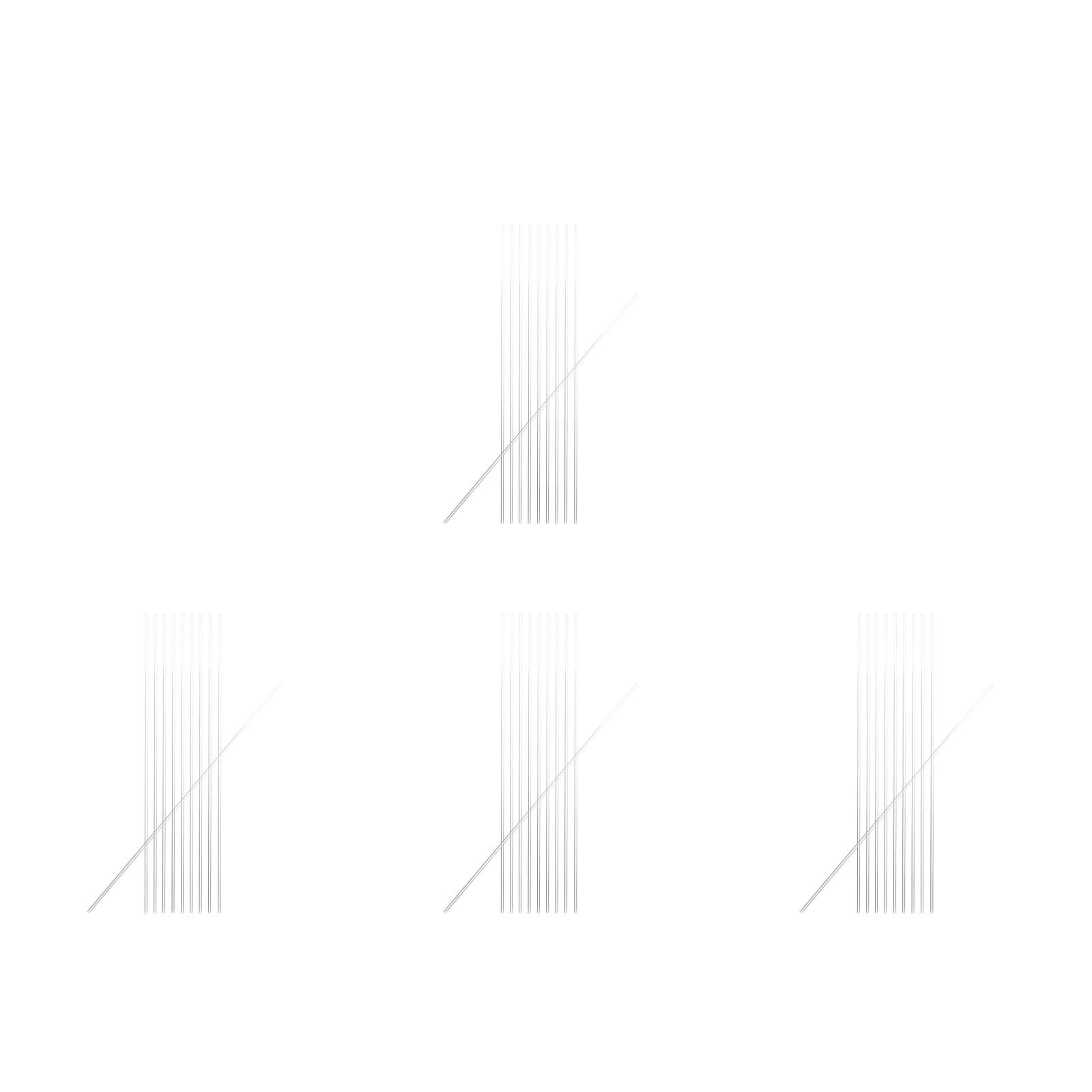 FRCOLOR 4 Count Plant Support Garden Trellis Transparent Stakes ...