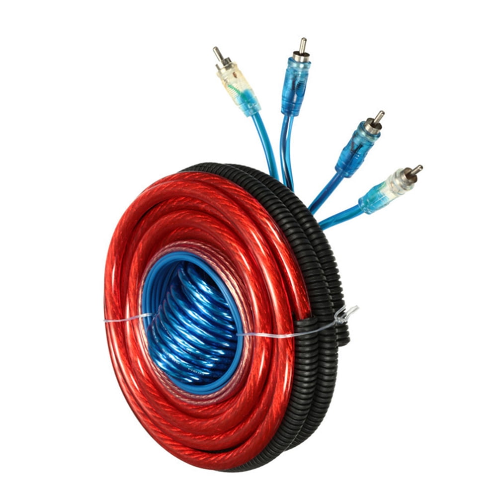 FRCOLOR 4 Gauge Wire Crimpers Subwoofer Wiring Kit Watt Amp Kit ...