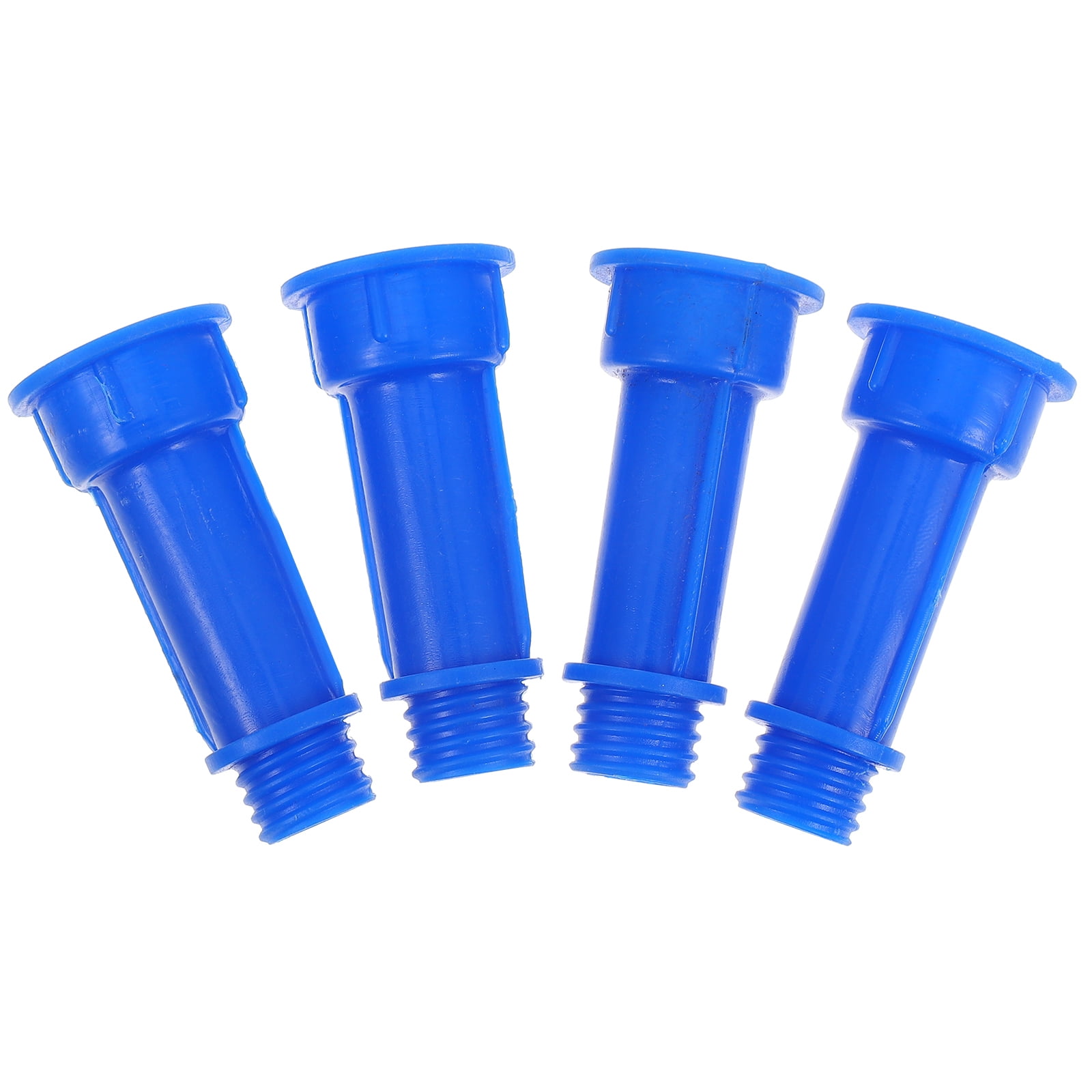 TAILTOSS Caulking Nozzle Extension Tube Blue Plastic 4Set 2.4x1.1x1.1In - Walmart.com