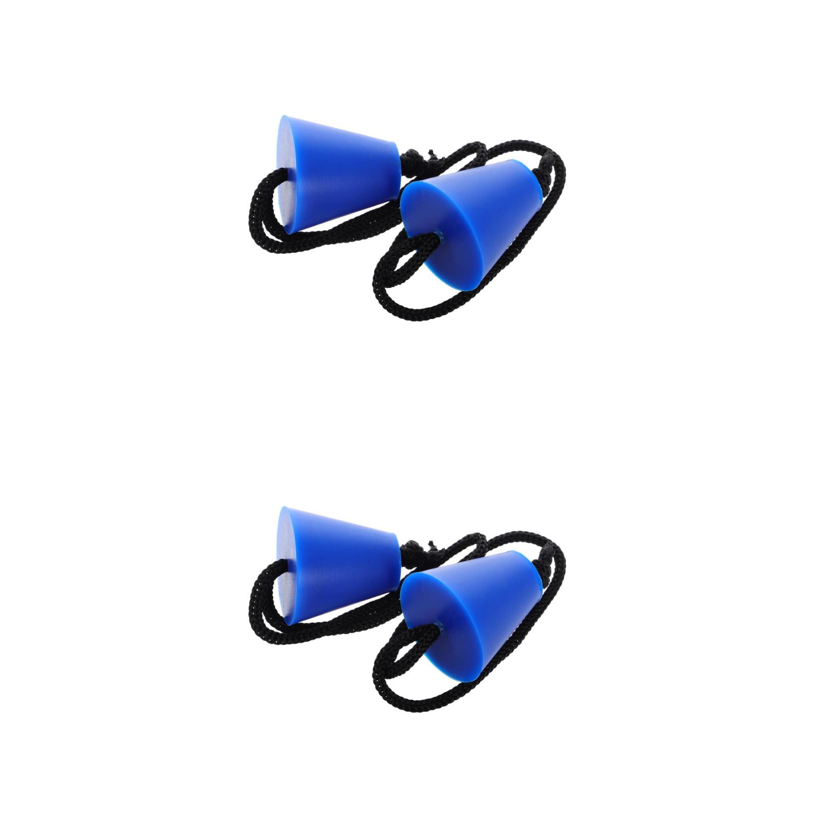 FRCOLOR 4 PCS Universal Kayak Scupper Plug Kit with Lanyard Kayak ...