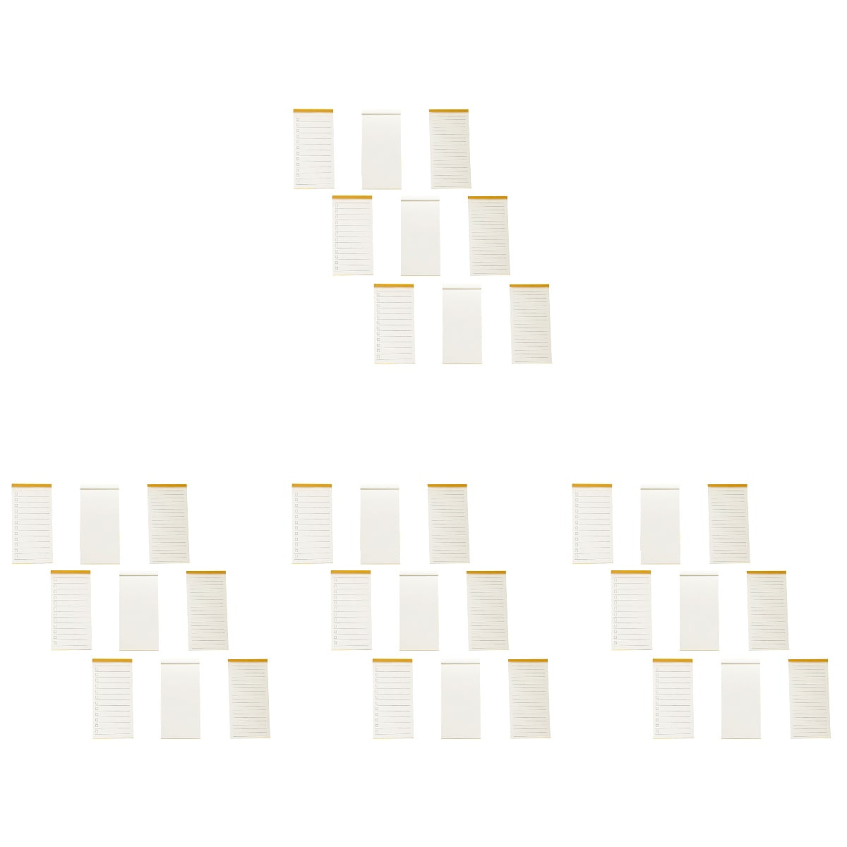 FRCOLOR 4 Pack Note Checklist Notebook Pocket Notepad Reminder Work ...