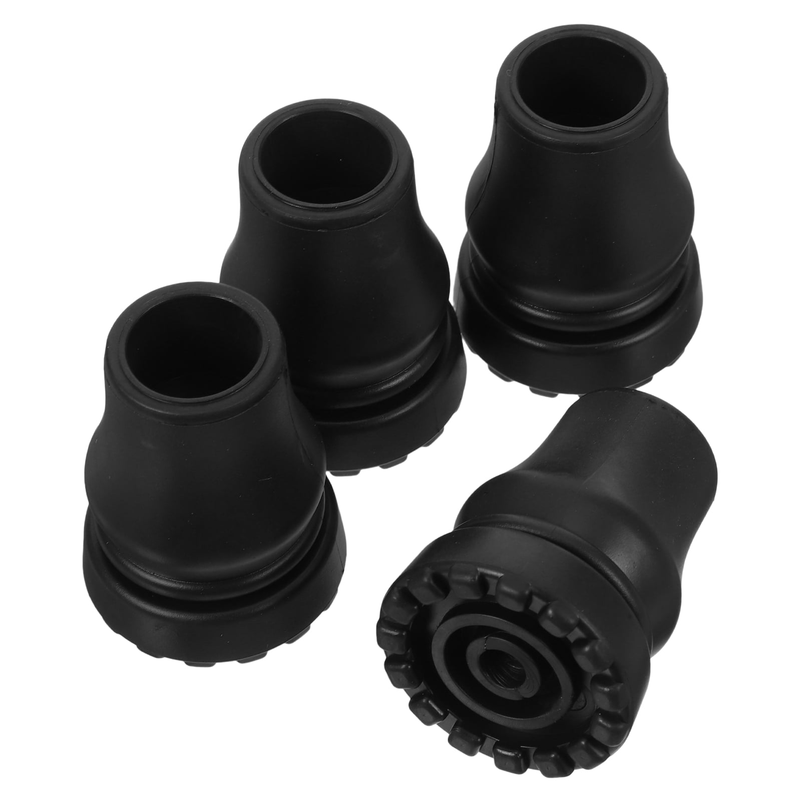 FRCOLOR 4 Pcs Anti-Slip Replacement Tips for Trekking Poles Hiking ...