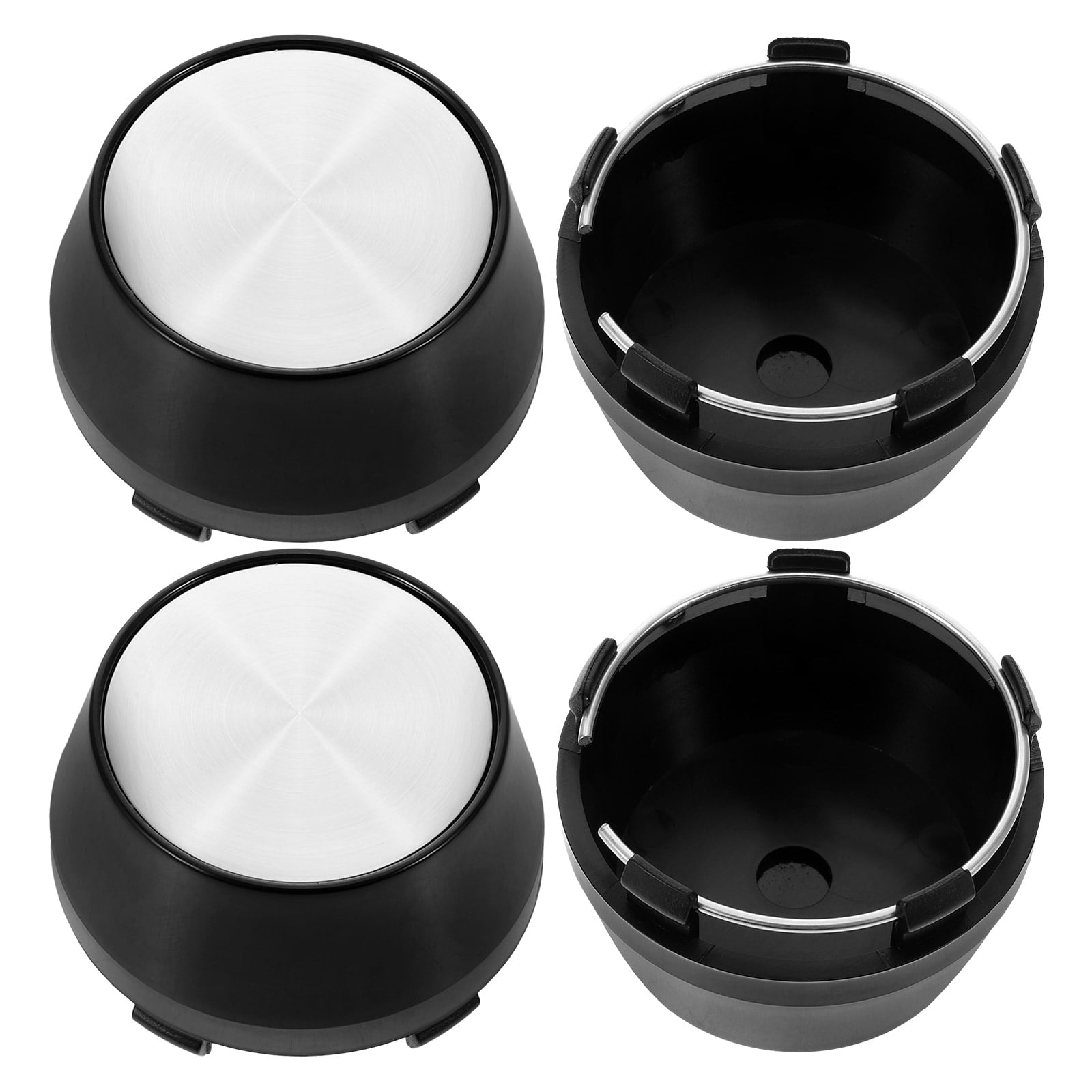 FRCOLOR 4 Pcs Automotive Trailer Wheel Center Caps Hubcaps - Walmart.com