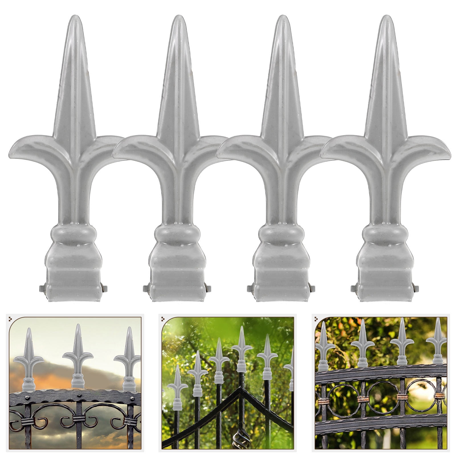 FRCOLOR 4 Pcs Backyard Garden Fence Topper Gate Decor Baby - Walmart.com