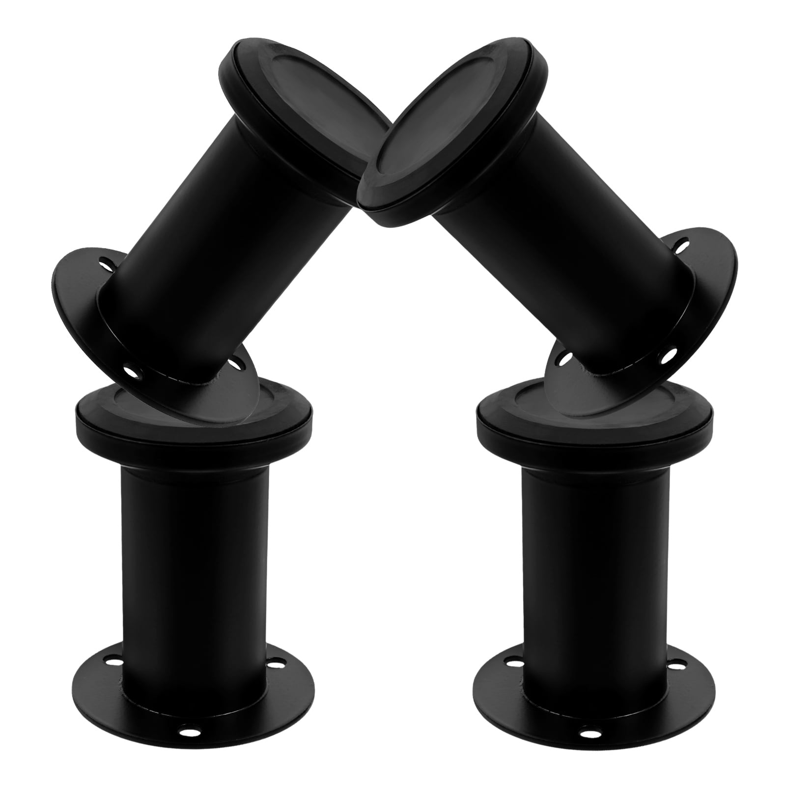 FRCOLOR 4 Pcs Bed Frame Feet Replacement Support Legs Risers for Table ...