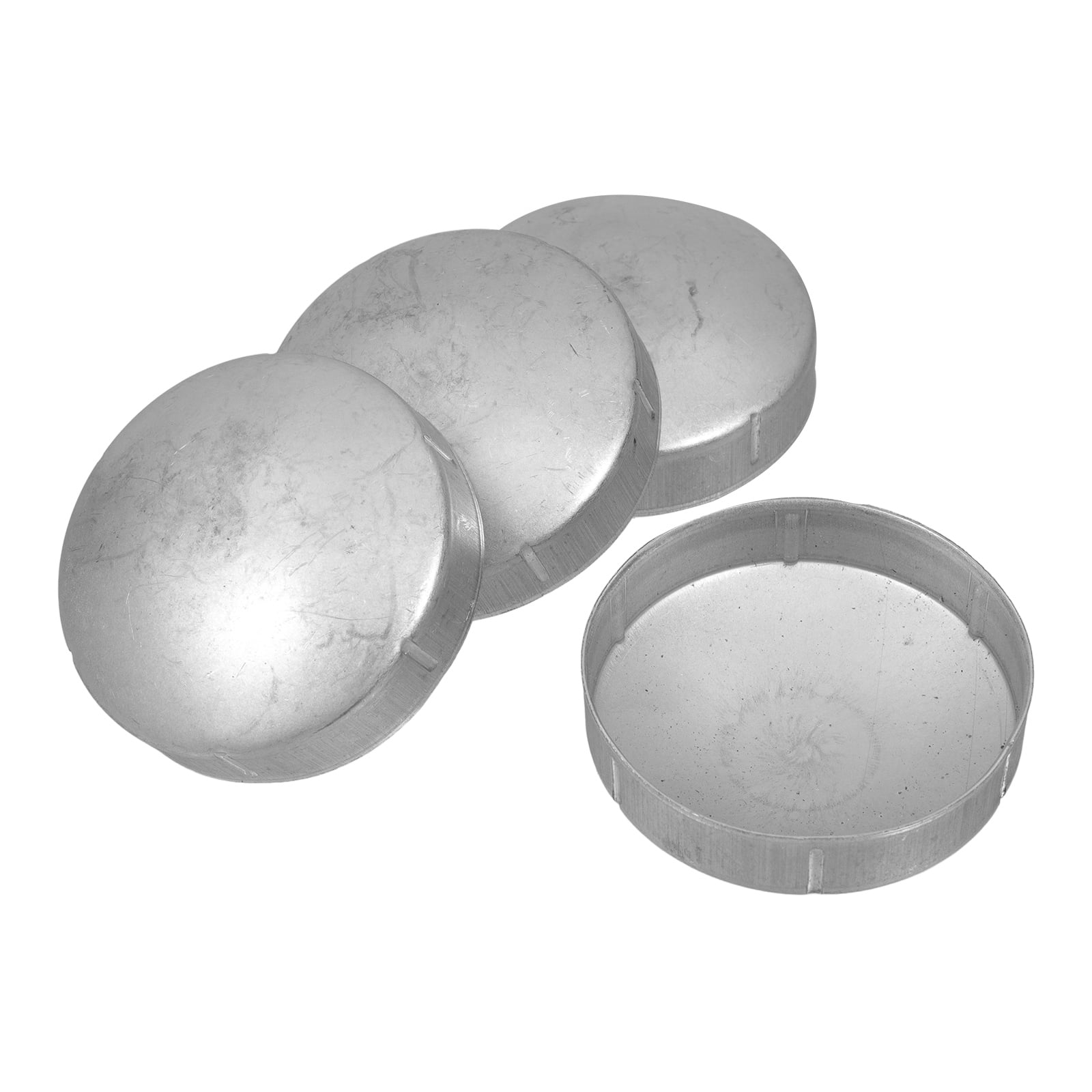 FRCOLOR 4 Pcs Chain Link Fence Post Round Dome External Cap Baluster ...