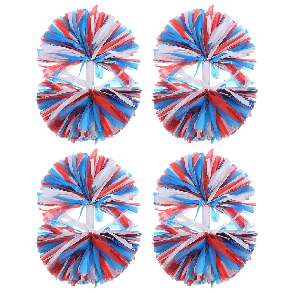 FRCOLOR 4 Pcs Cheering Props Outdoor Cheerleader Pom Poms Cheerleaders ...