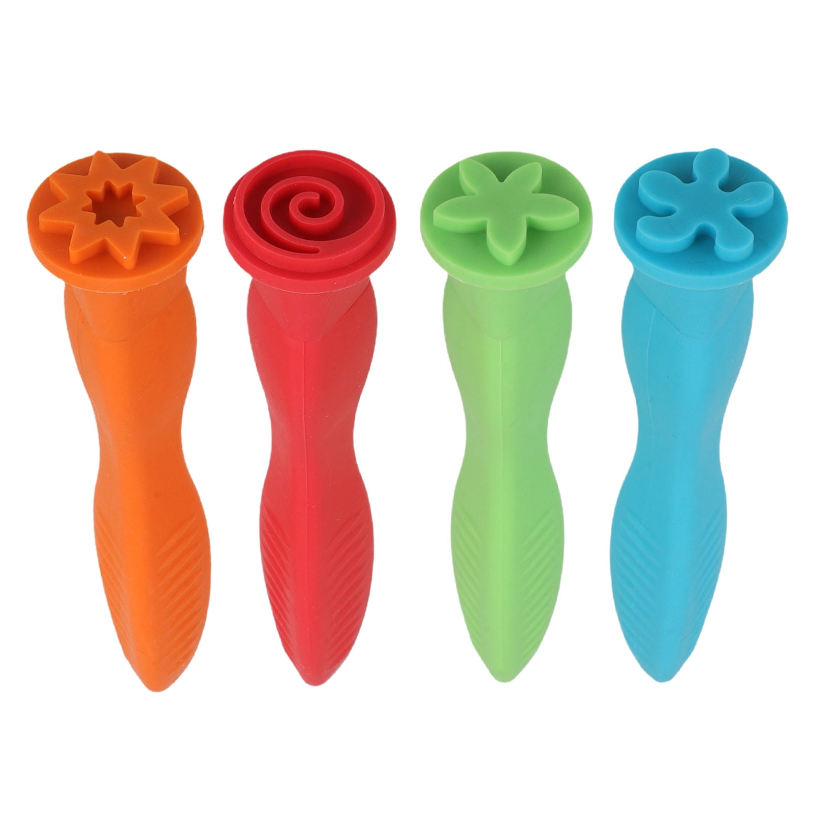 FRCOLOR 4 Pcs Children's Stamp Assorted Color Stamps Flower for Kids ...