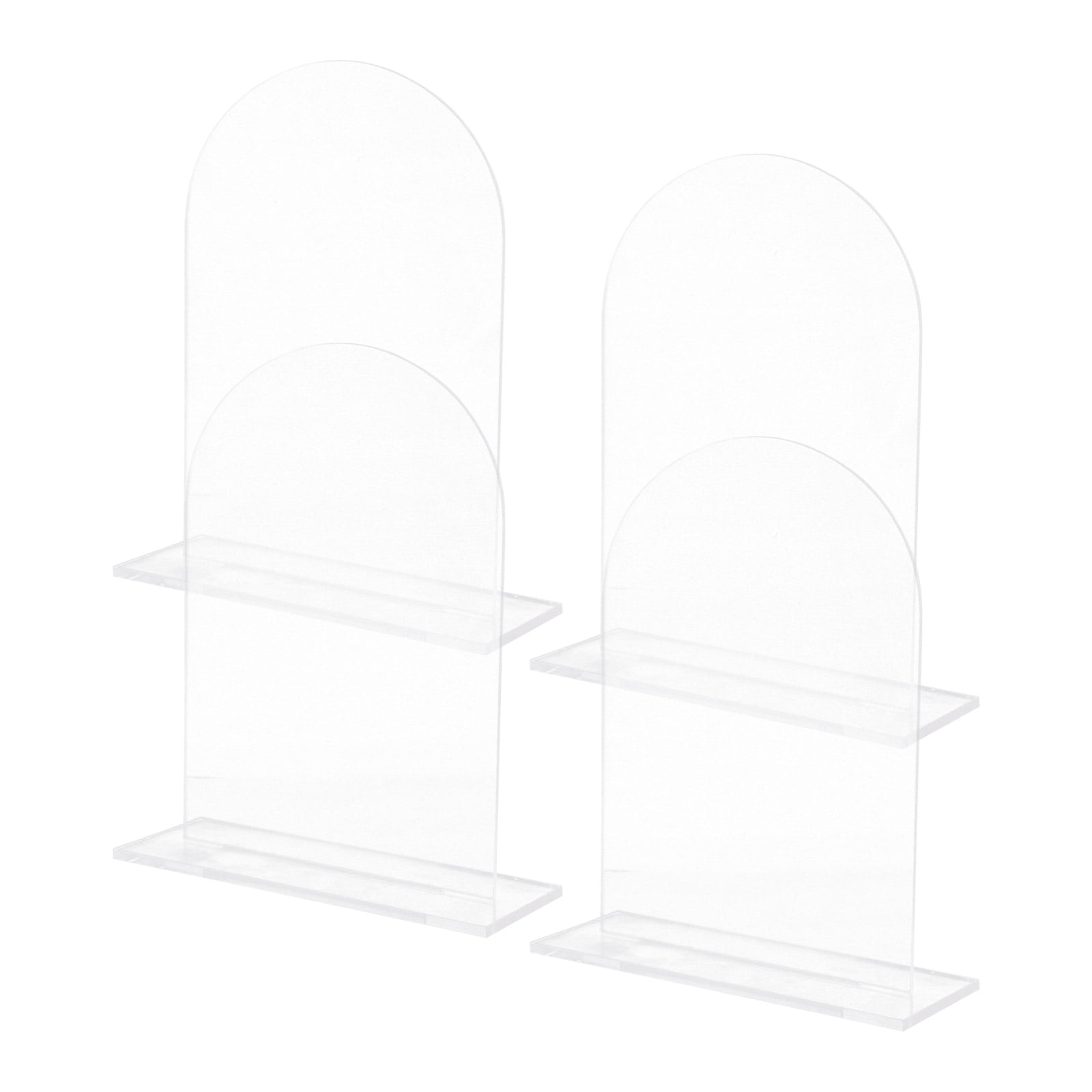 FRCOLOR 4 Pcs Clear Acrylic Sign Table Signs for Events Transparent ...