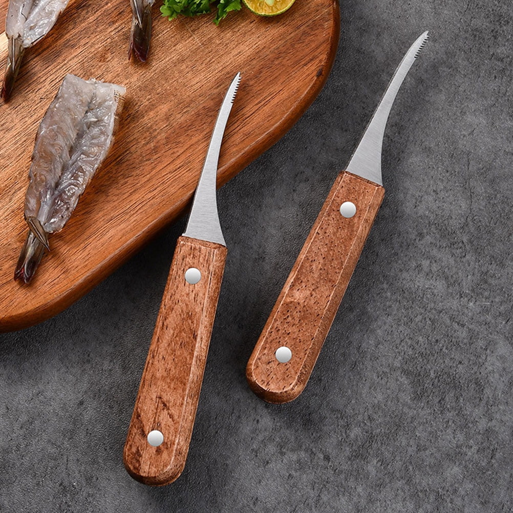 FRCOLOR 4 Pcs Cooking Shrimp Cutter Shrimp Tool Crab Tool 16.8X1.8X1CM ...