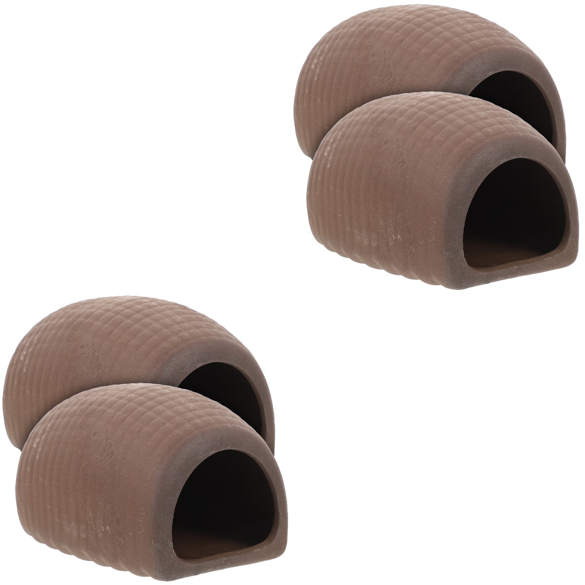 FRCOLOR 4 Pcs Fish Tank Hideout Fish Cave Ornament Shrimp Hide Crayfish ...