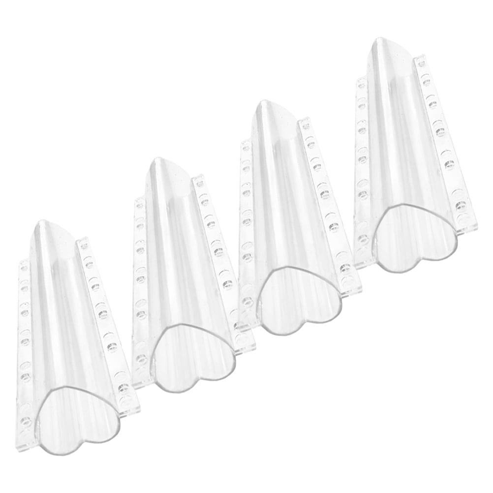 FRCOLOR 4 Pcs Heart-Shaped Mold Veggie Growth Molds Vegetable Cucumber ...