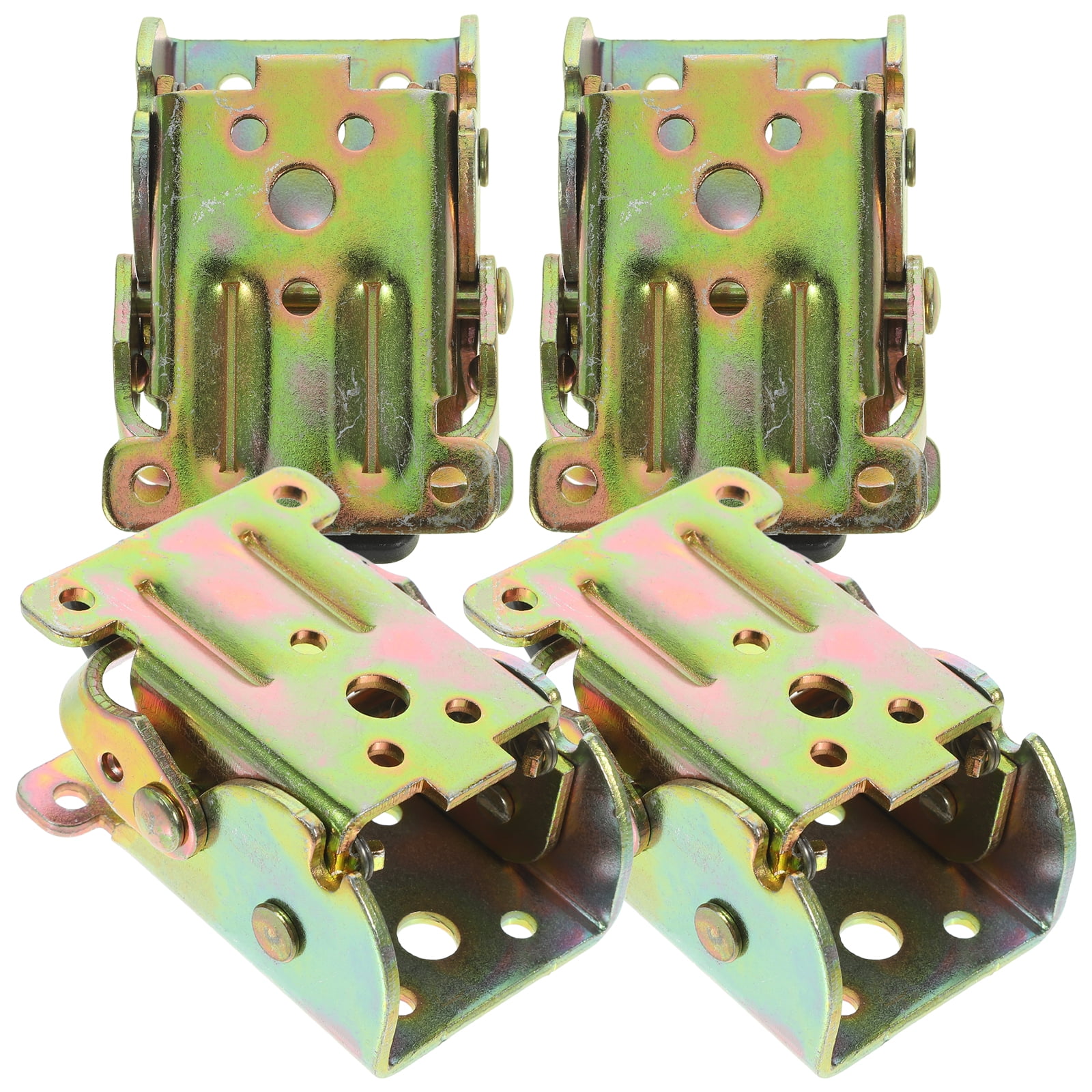 FRCOLOR 4 Pcs Keyboard Folding Table Leg Hinge Retail Rust-resistant ...