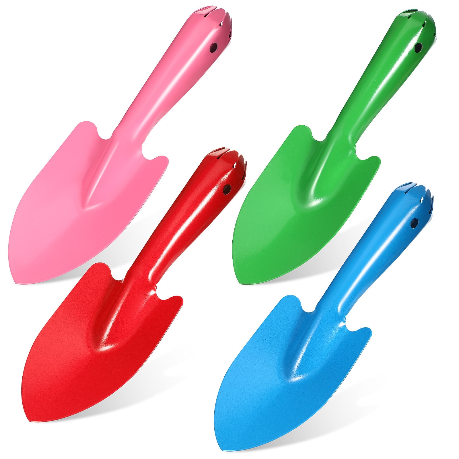 FRCOLOR 4 Piece Kids Gardening Shovels Set Assorted Color Iron Material ...