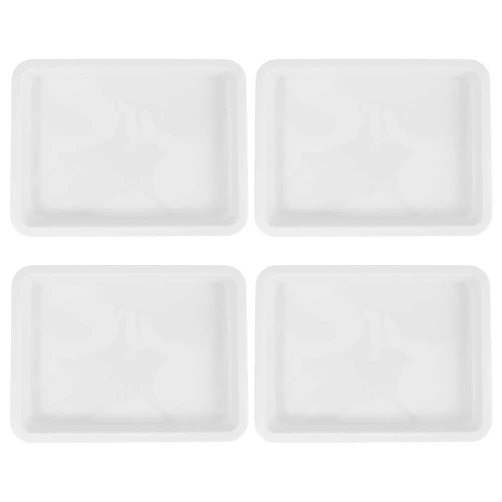 FRCOLOR 4 Pcs Laboratory Reagent Tray Sweetener Packets Storage Sugar ...