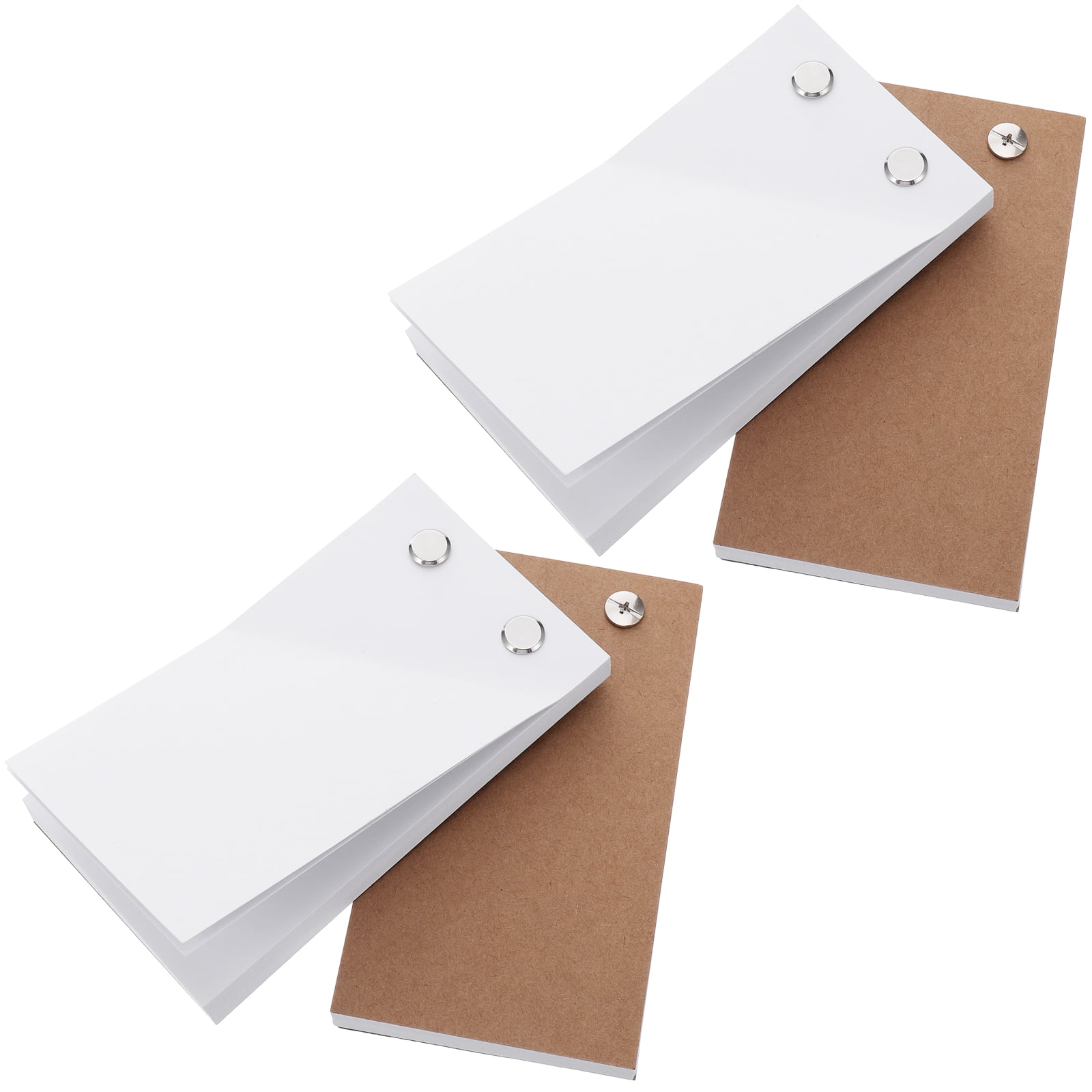 FRCOLOR 4 Pcs Memory Removable Notepad Simple Design Notebook Screw ...